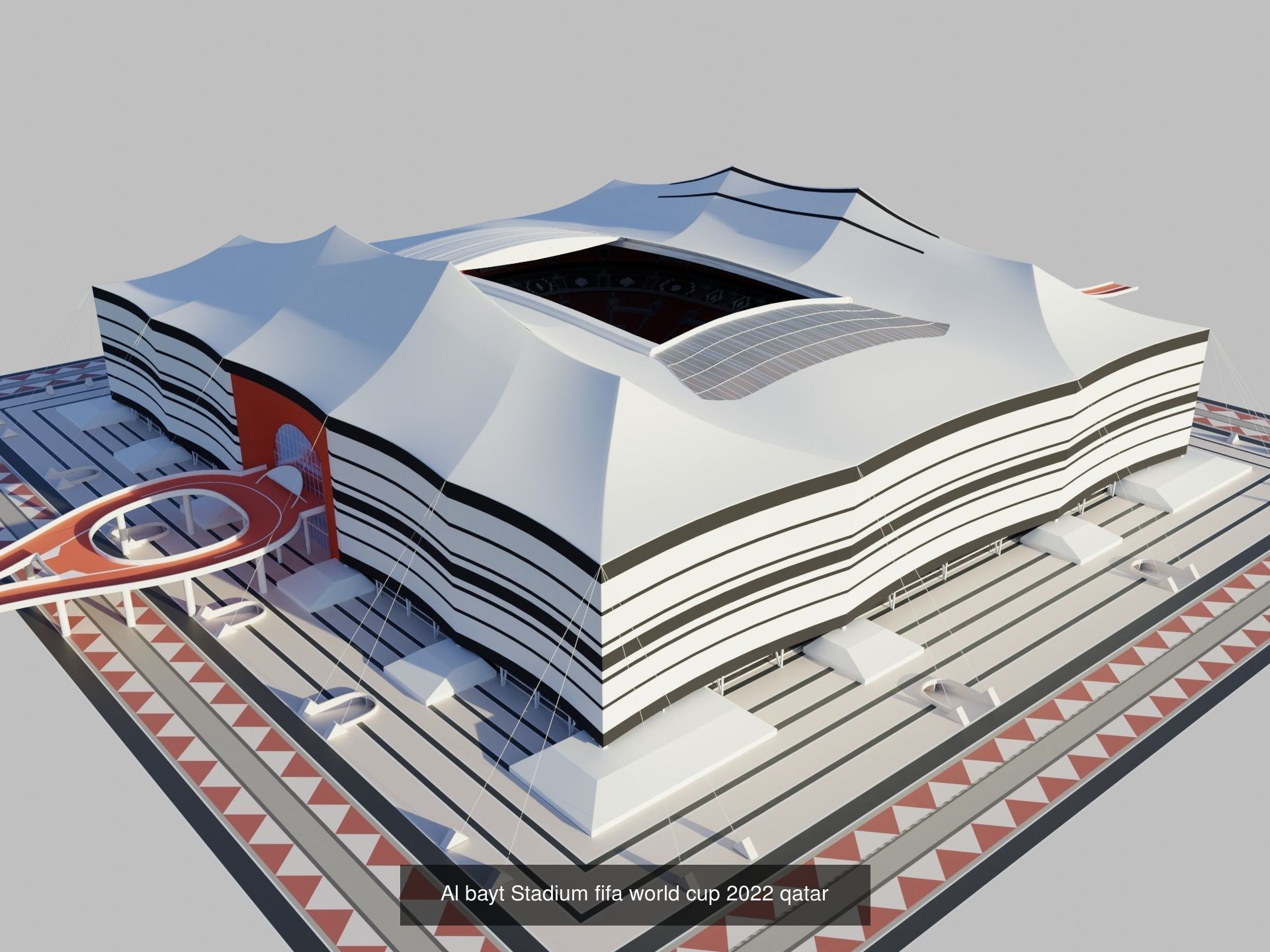 Fifa world cup 2022 qatar stadiums 3D Model Collection | CGTrader