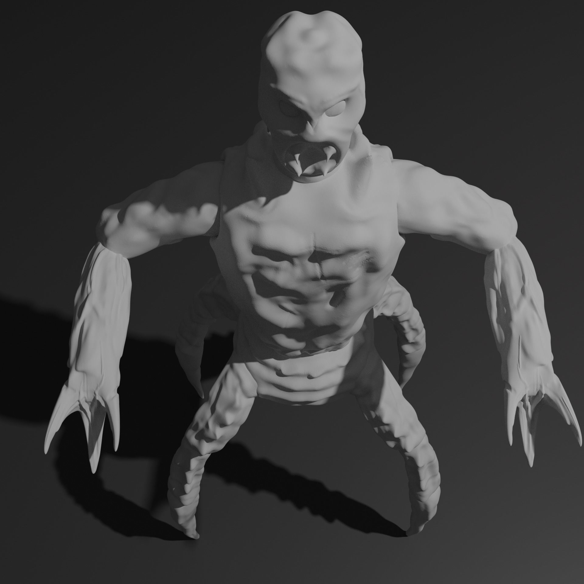 Monster Spider free 3D model | CGTrader