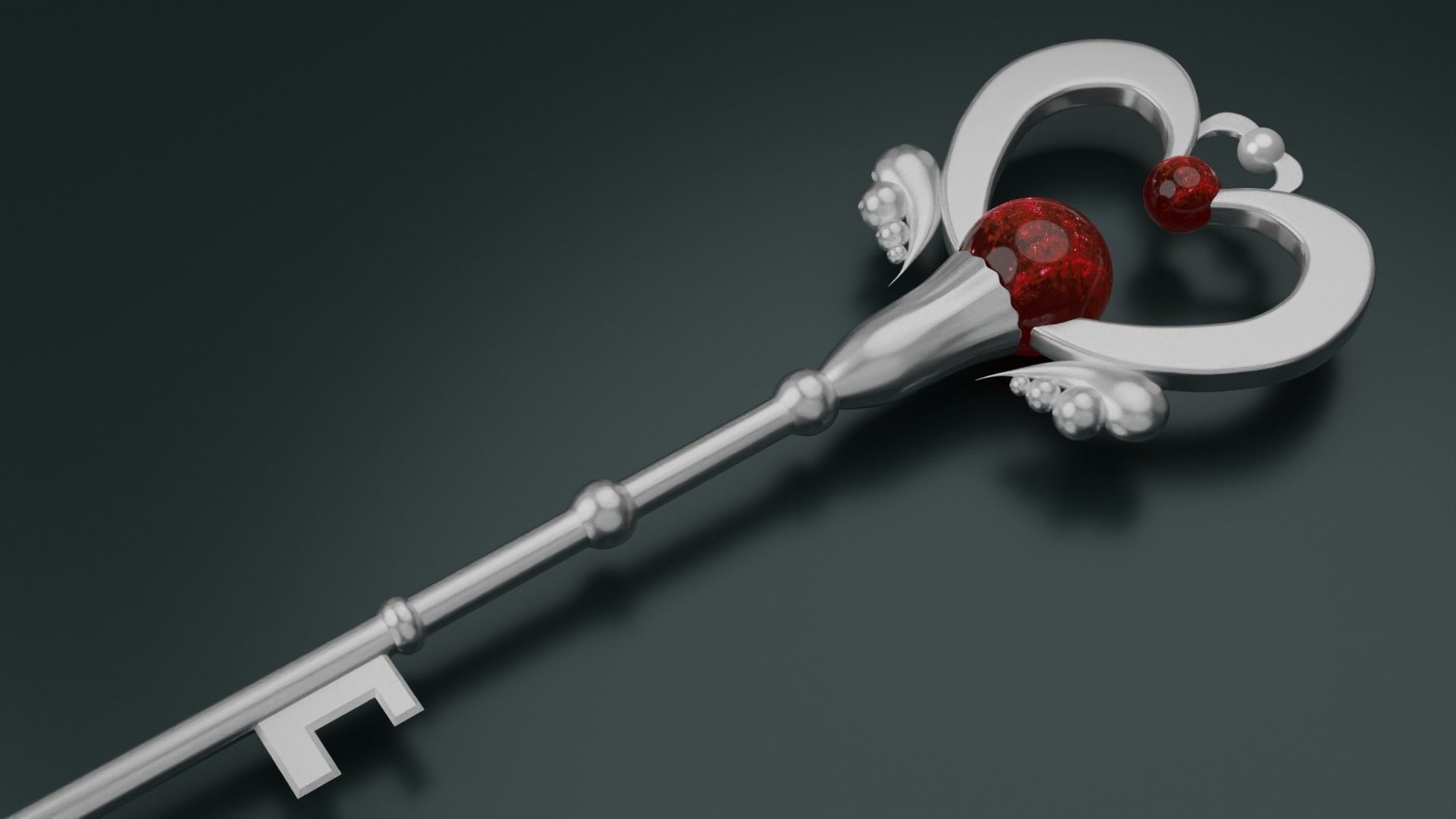 Sailor Pluto Garnet Rod 3D Model 3D model | CGTrader