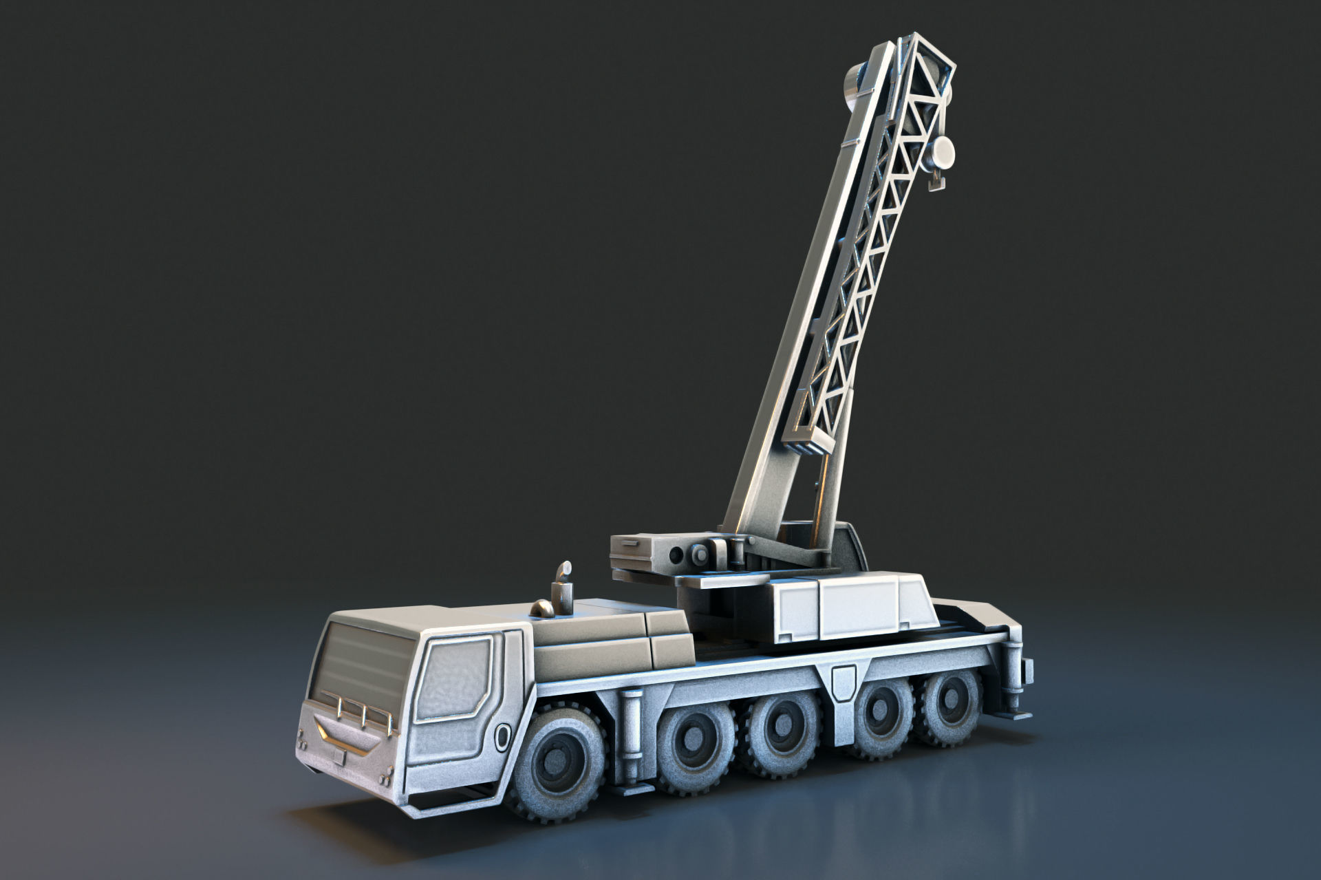 Crane 3D model 3D printable | CGTrader