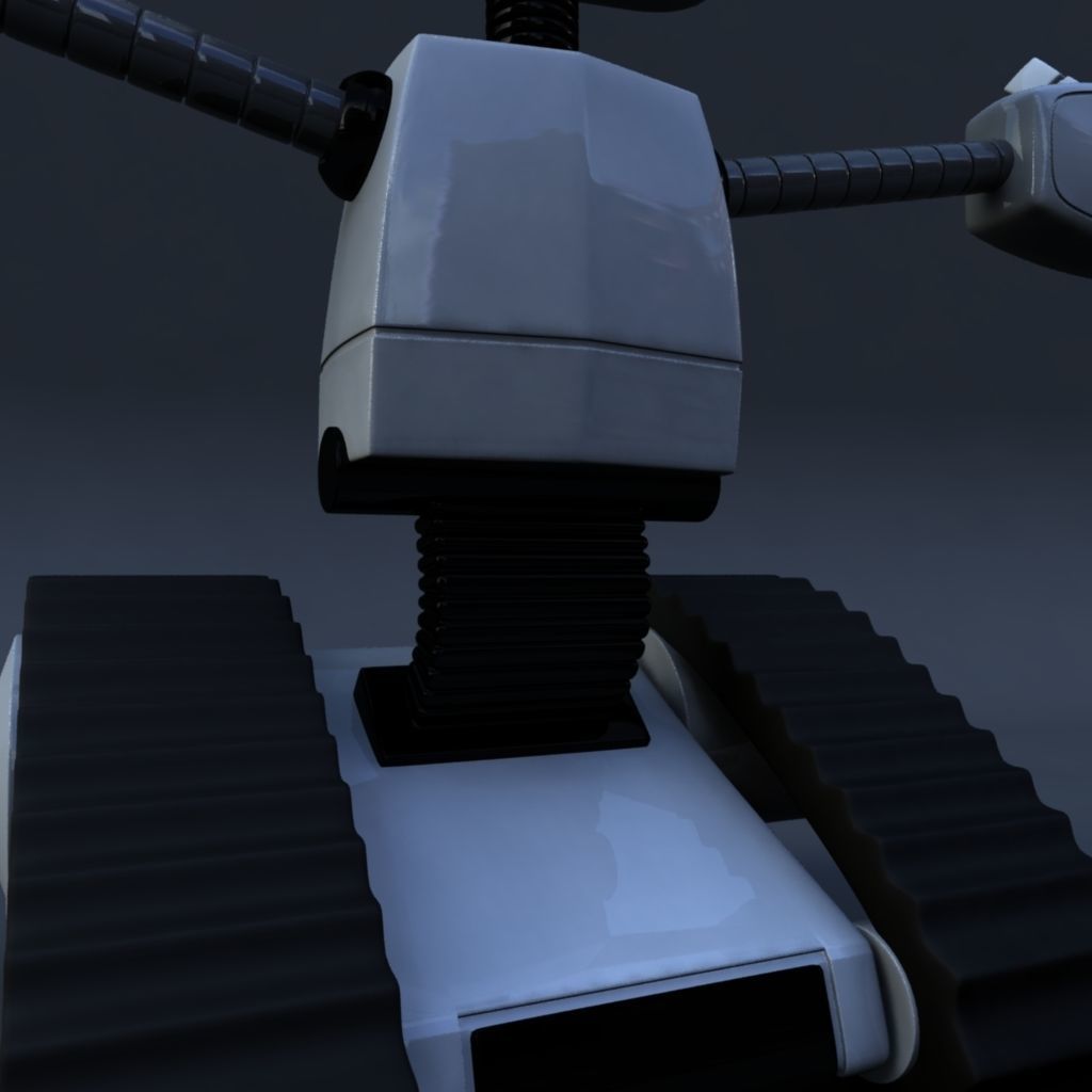 3D model Chain Wheel Robot Model VR / AR / low-poly | CGTrader