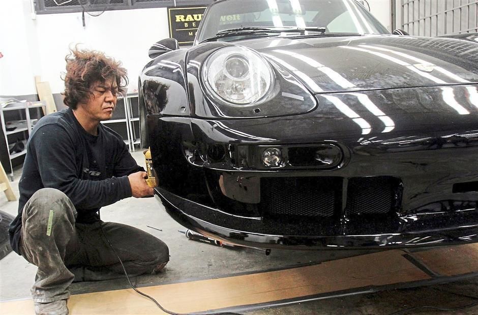 Akira Nakai San Porsche RAUH-Welt BEGRIFF Japanese car tuner 3D model ...