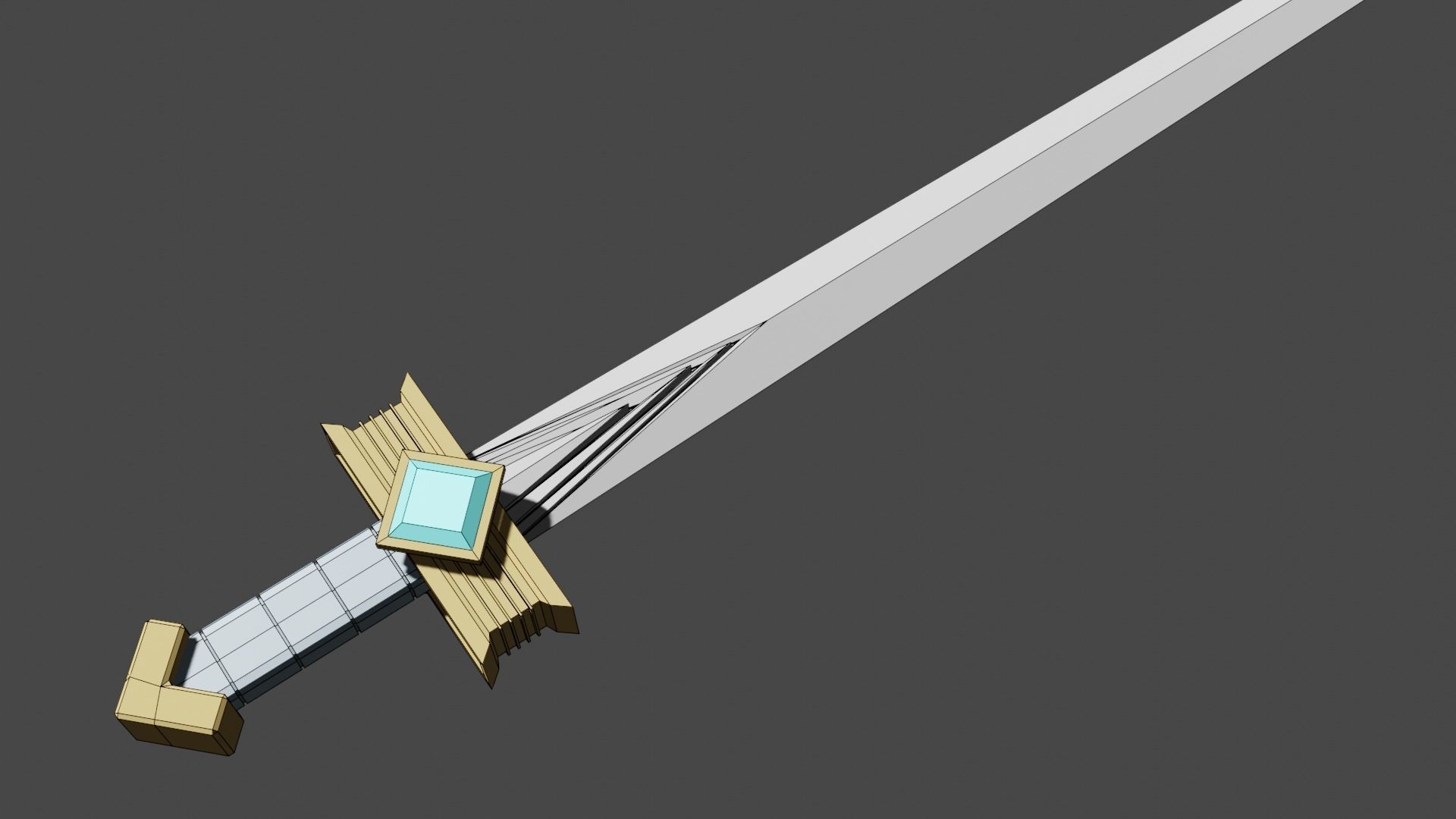 3D model Low Poly Swords 3d model VR / AR / low-poly | CGTrader