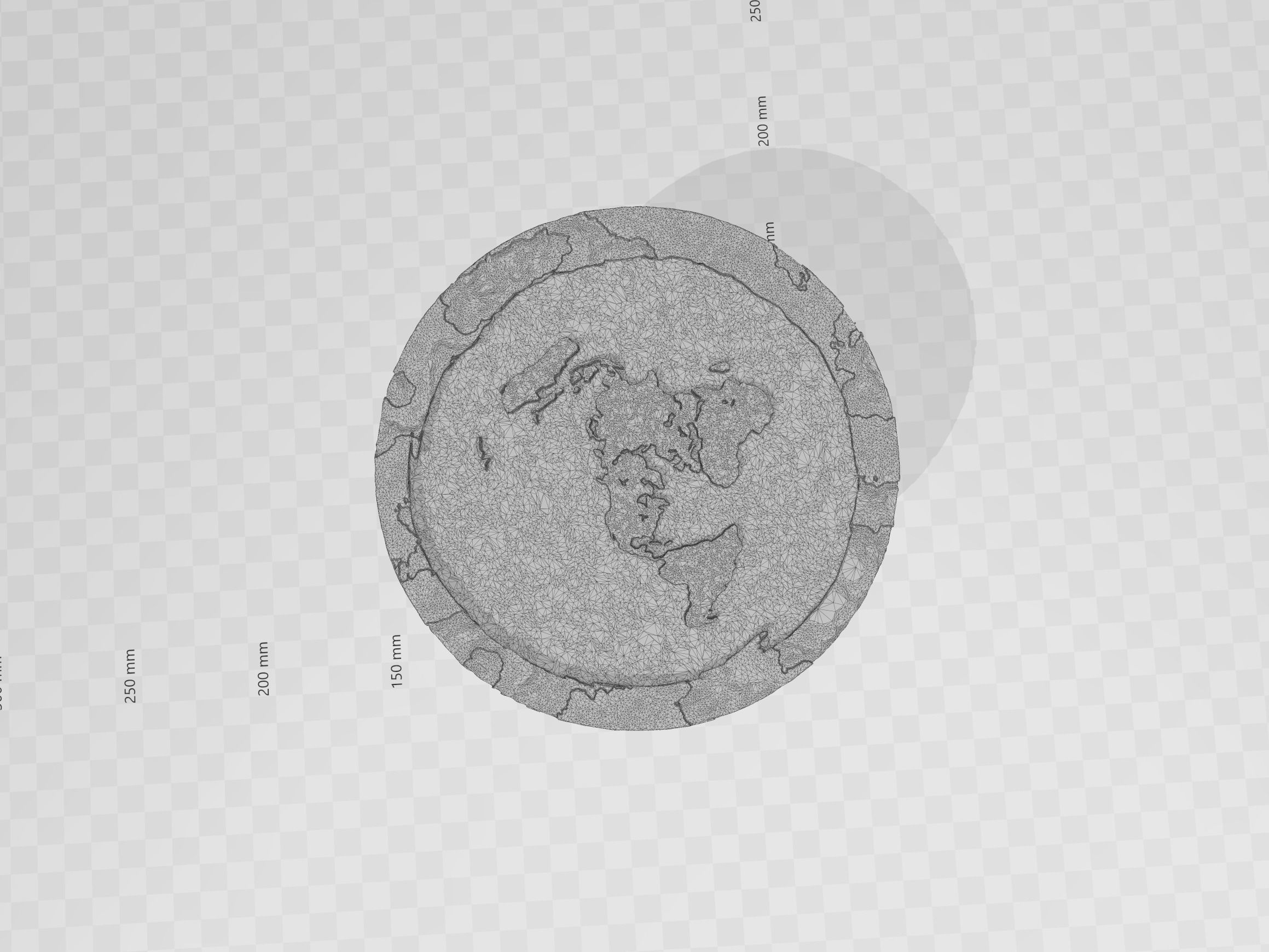 Flat Earth Teaching Display 3D model 3D printable | CGTrader