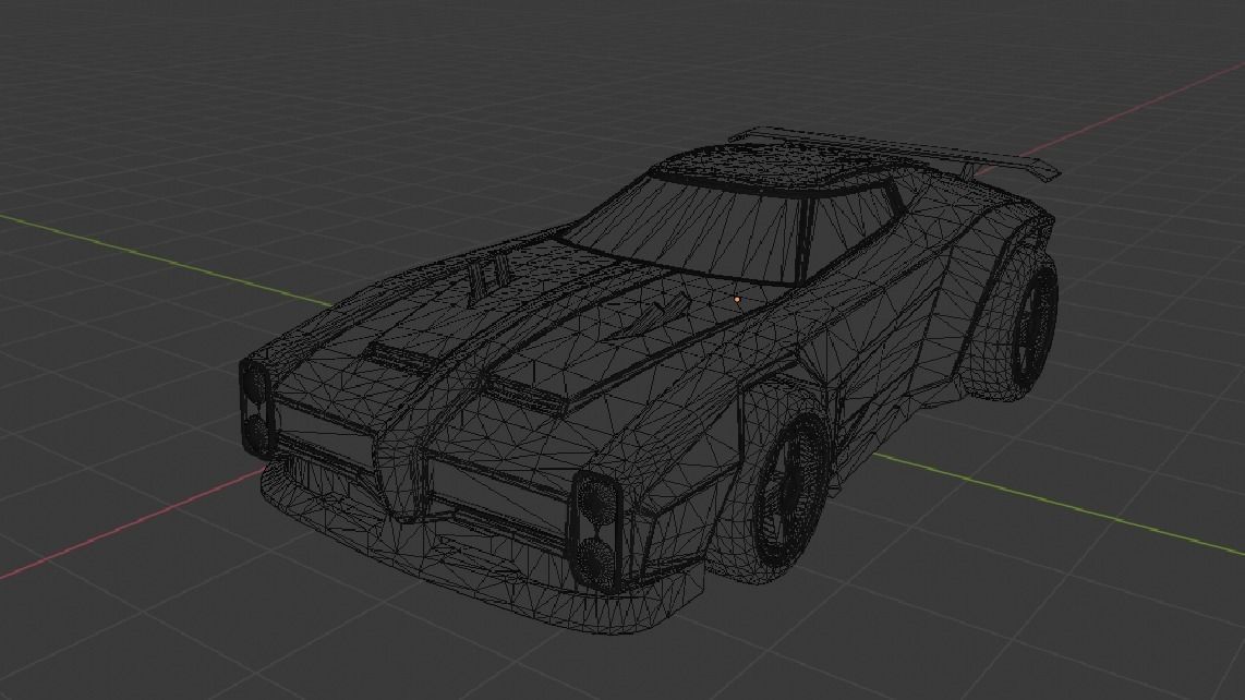 Dominus car from rocket league 3d model 3D model | CGTrader