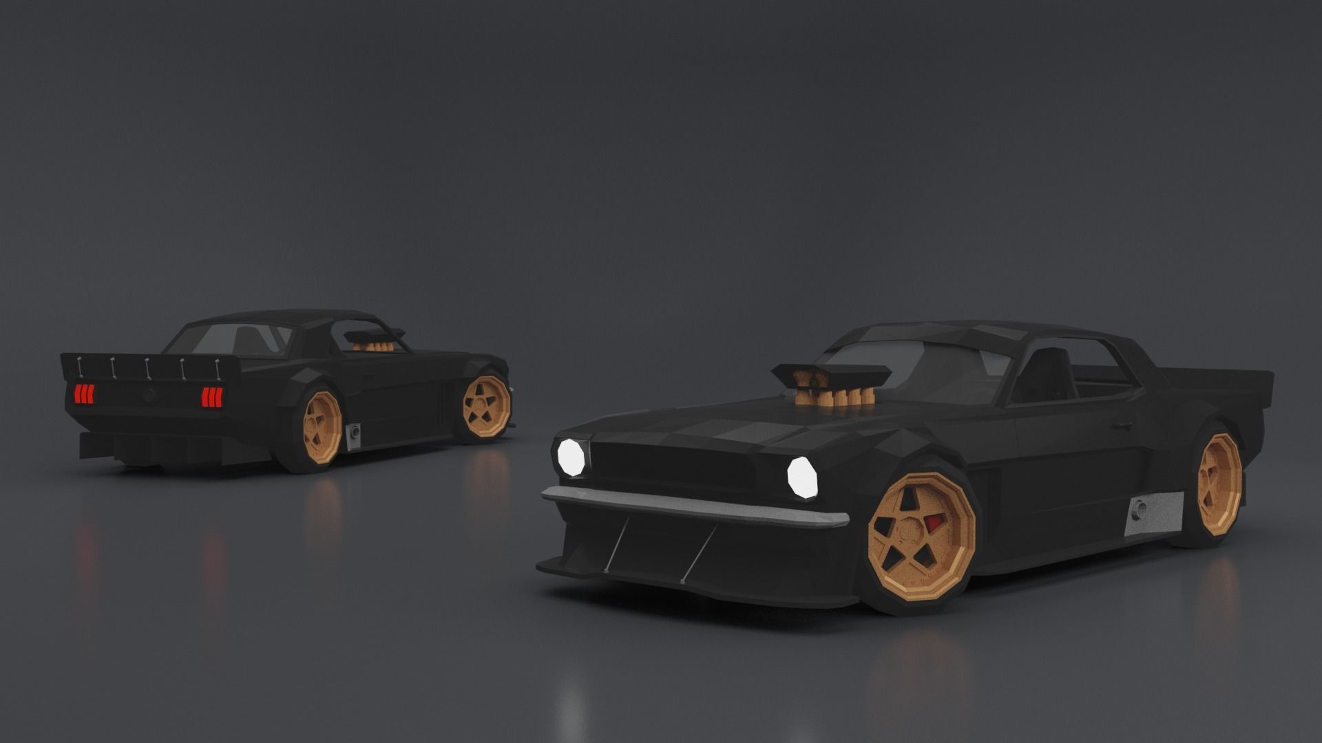 3D model LOW POLY RACING PACK VR / AR / low-poly | CGTrader