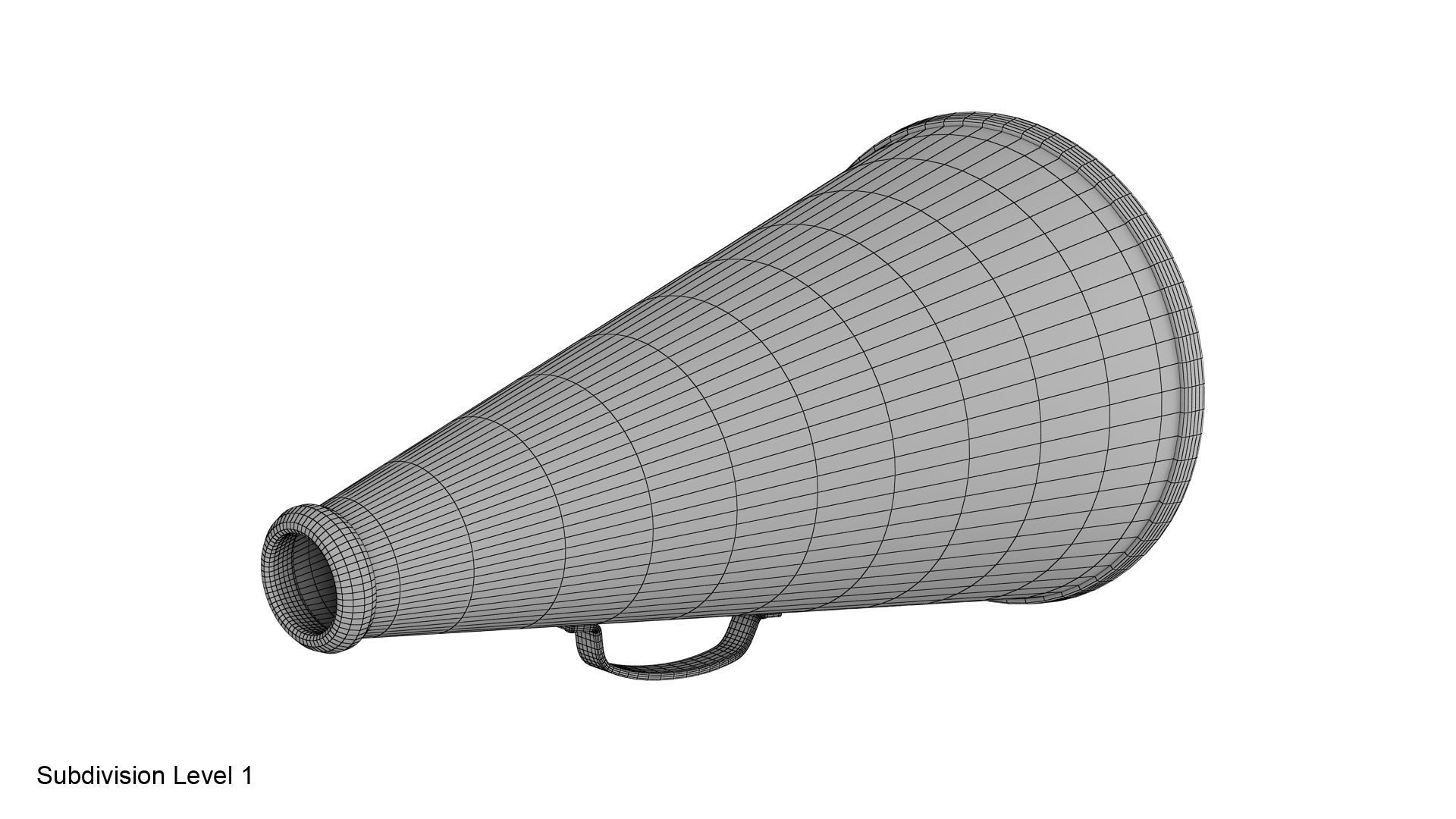 Megaphone 3D model | CGTrader