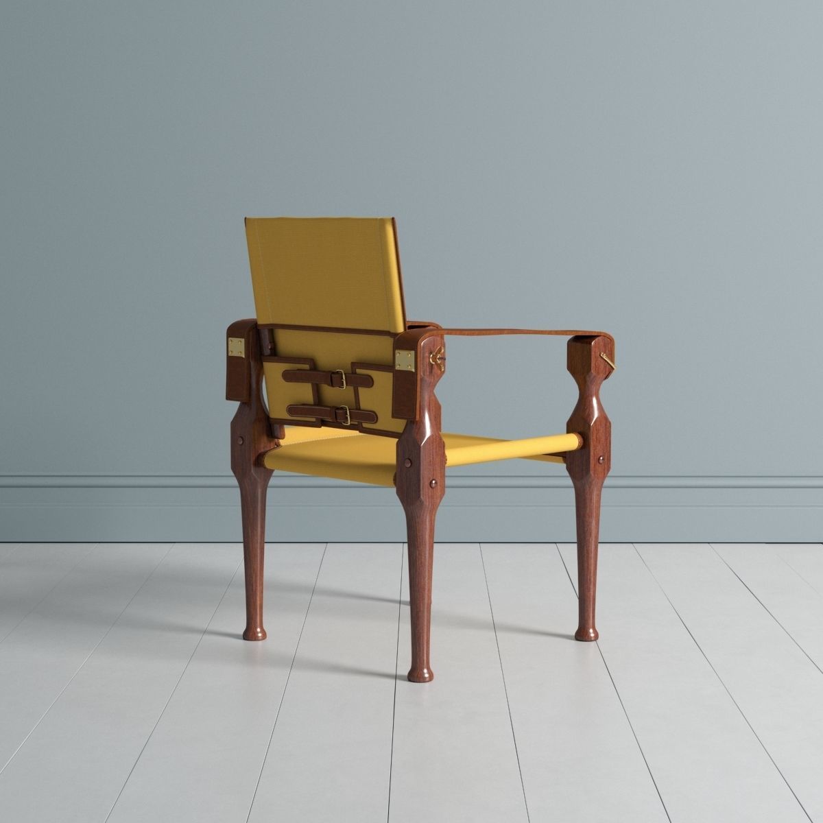 Safari Roorkhee Chair 3D model | CGTrader