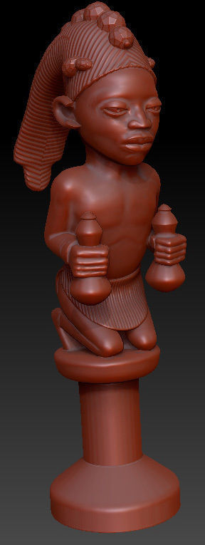 Eleggua egyptian statue 3D model 3D printable | CGTrader