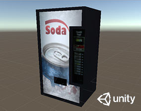 3D model Vending machine VR / AR / low-poly | CGTrader