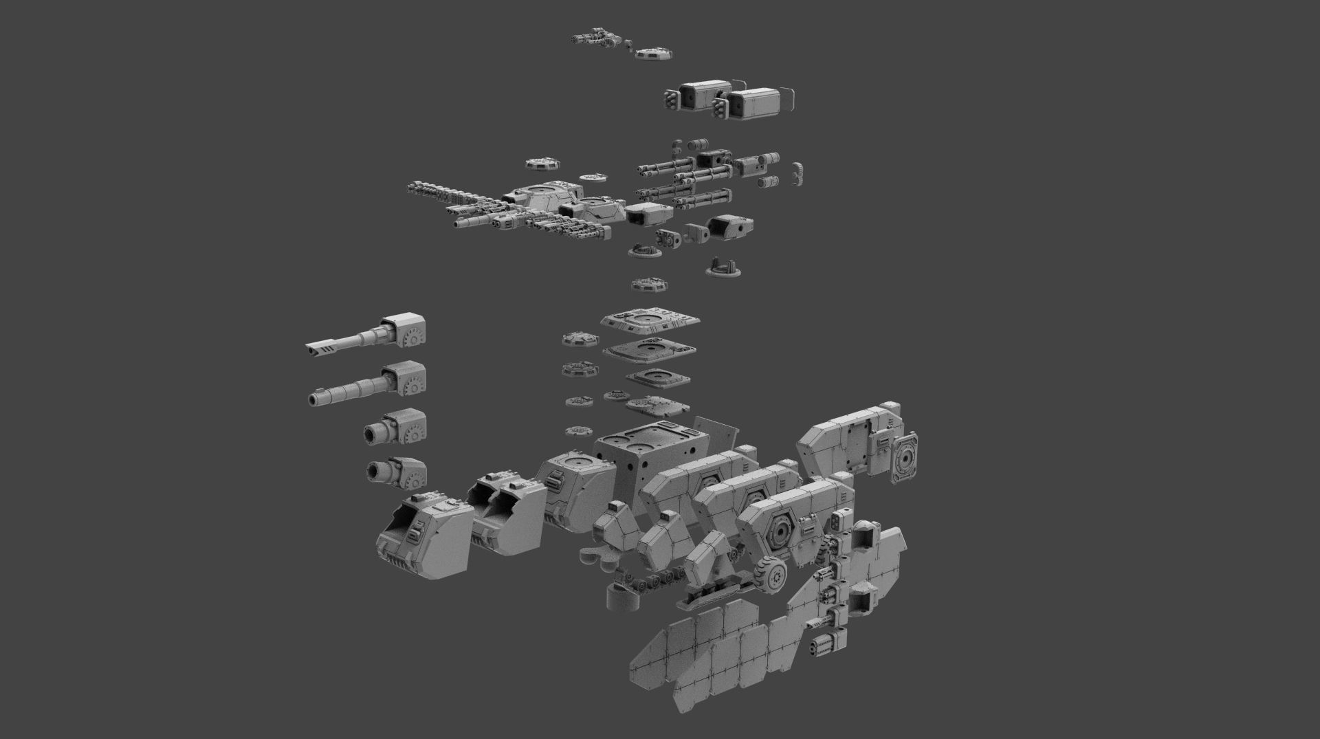 Armored Might Full Release 3D model 3D printable | CGTrader