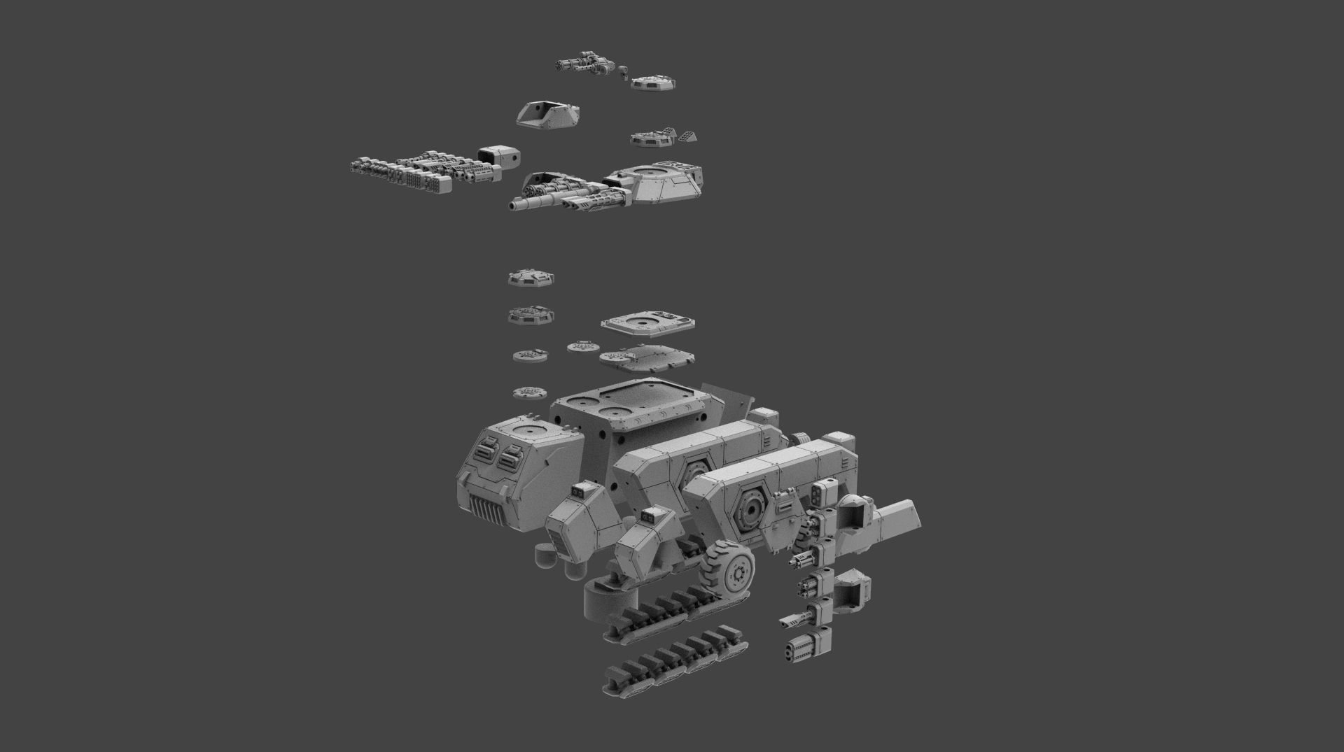 Armored Might Full Release 3D model 3D printable | CGTrader