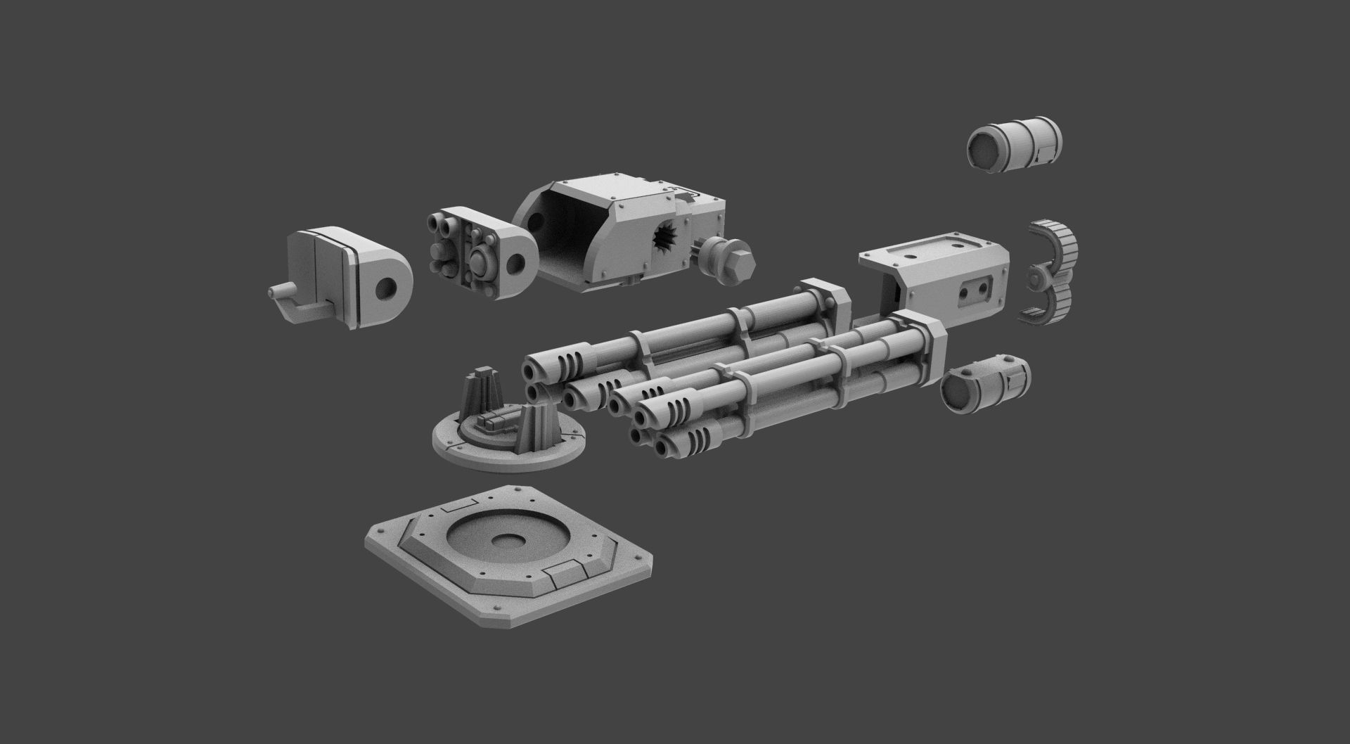 Armored Might AMV Complete Kit 3D model 3D printable | CGTrader