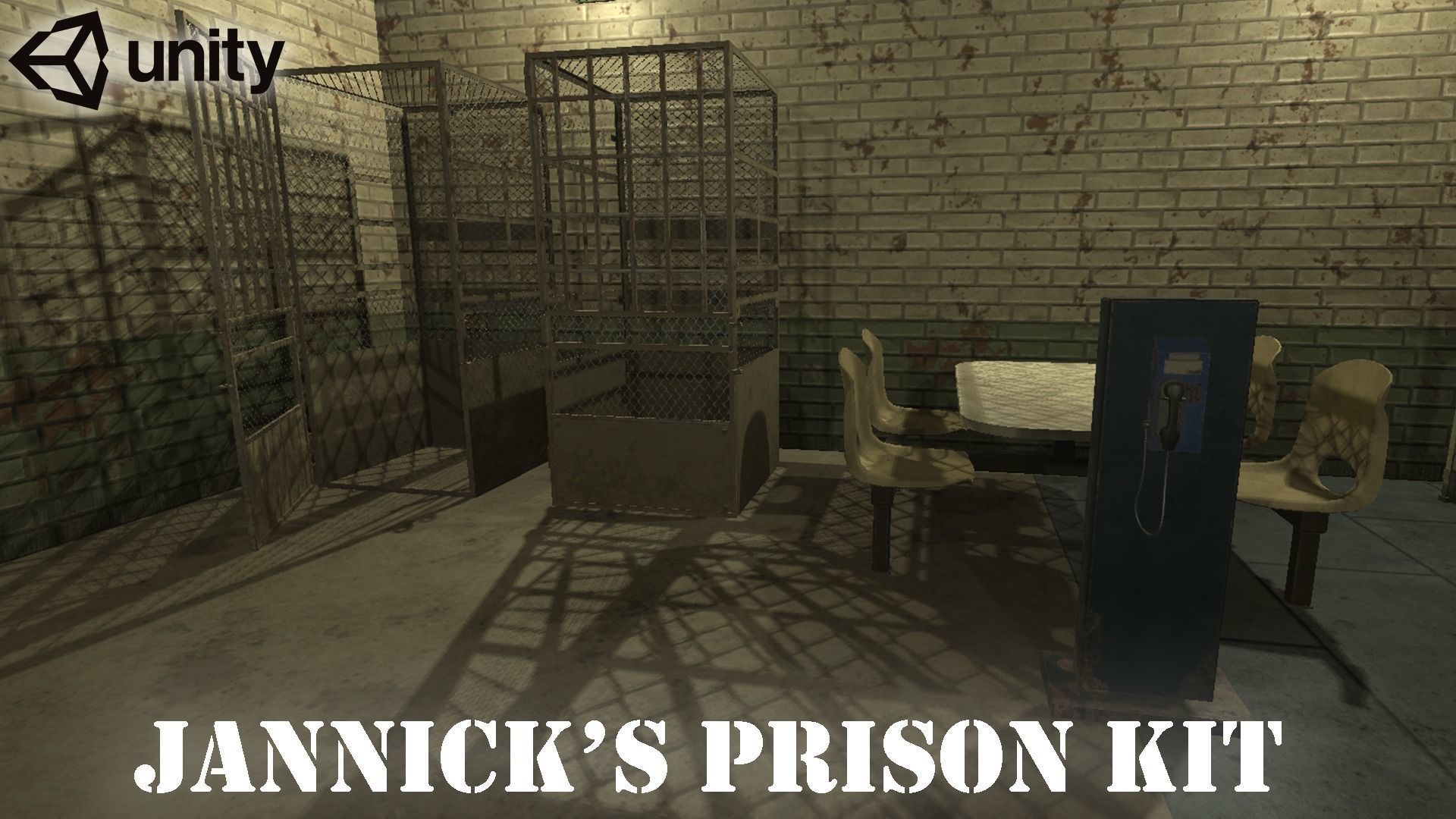 3D model Prison Kit VR / AR / low-poly | CGTrader