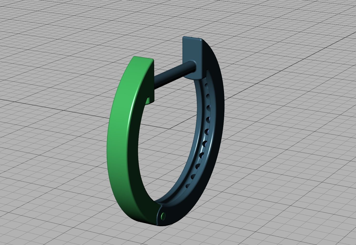 Hoop Earrings 15mm size Printable Earrings 3dmodel 3D model 3D ...