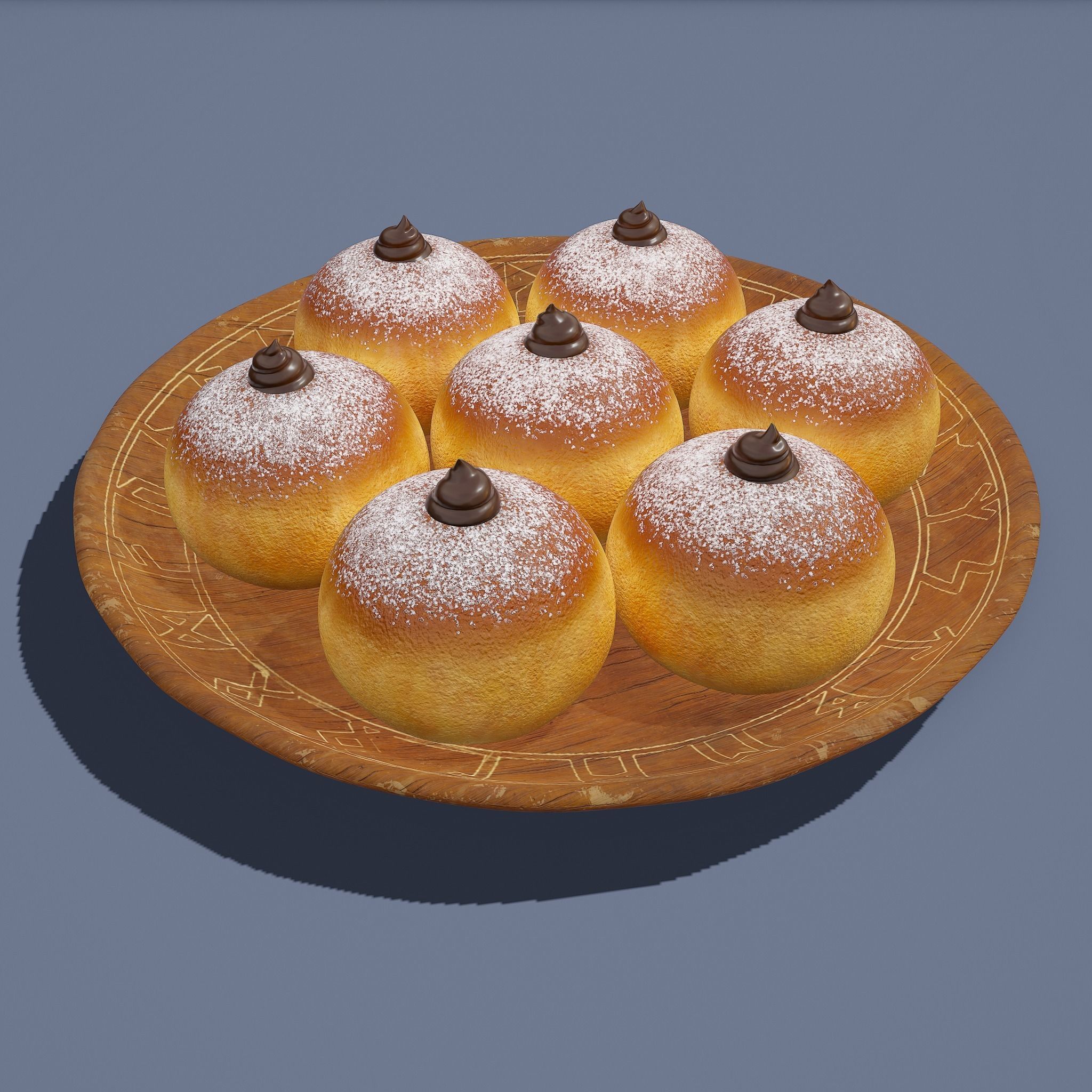 3D model Medieval Pastry VR / AR / low-poly | CGTrader
