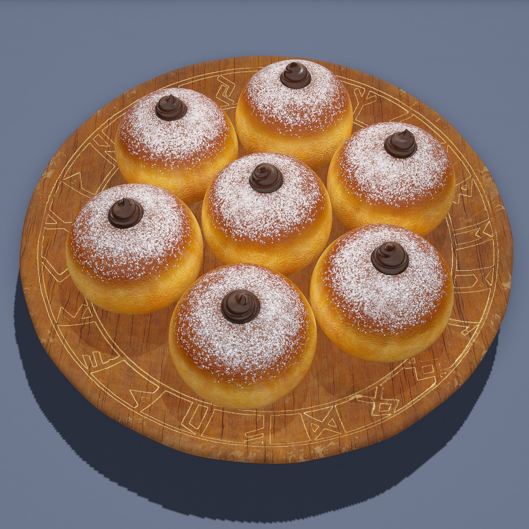3D model Medieval Pastry VR / AR / low-poly | CGTrader