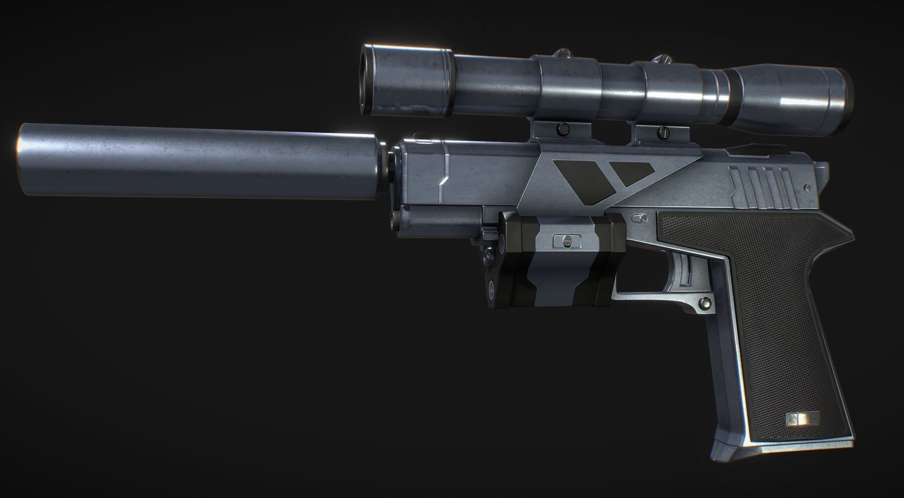 3D model Falcon 2 VR / AR / low-poly | CGTrader