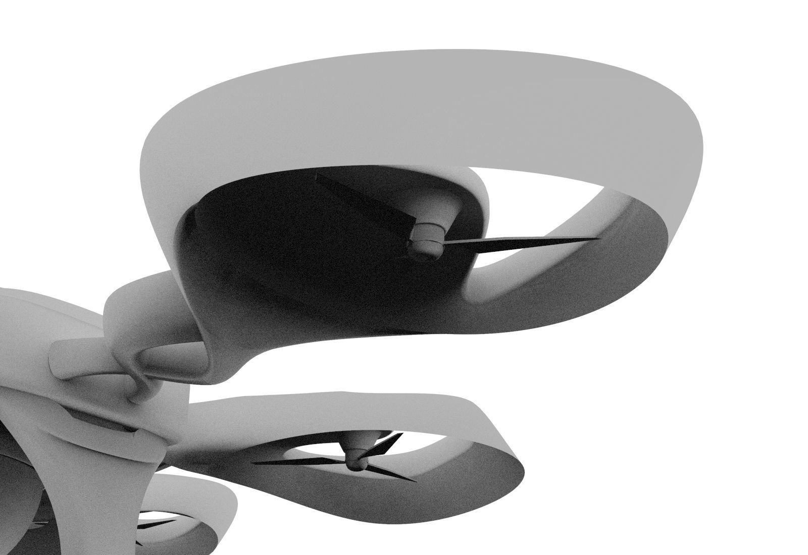 Hexagon Mesh Drone free 3D model | CGTrader