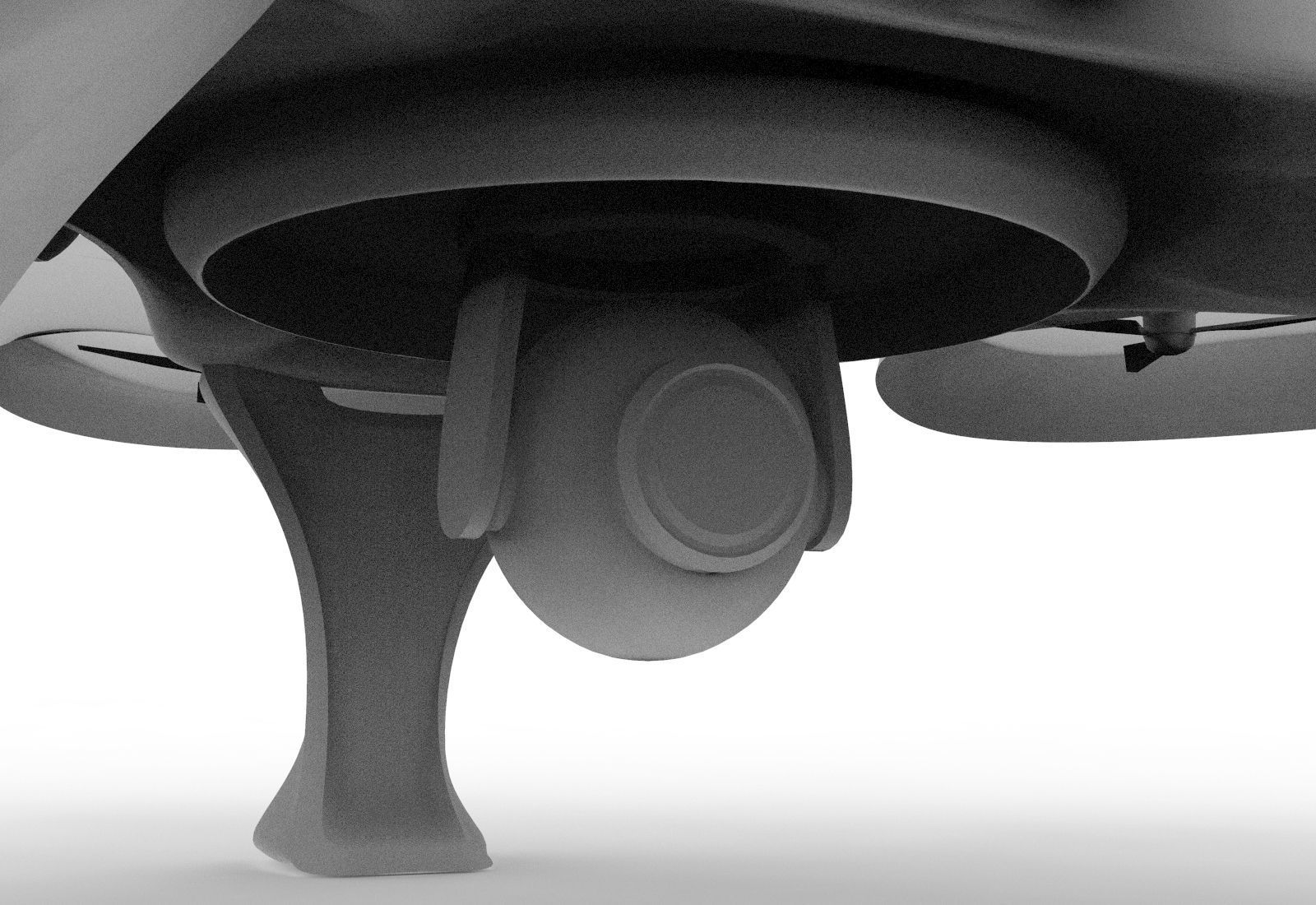 Hexagon Mesh Drone free 3D model | CGTrader