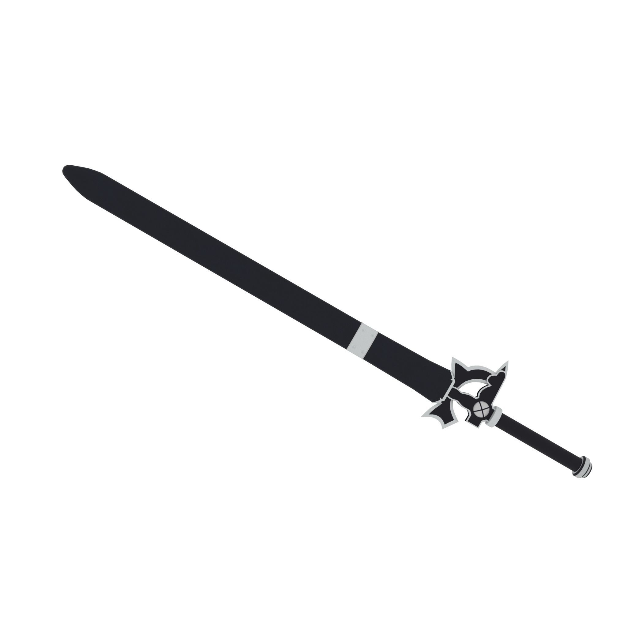 3D model Kirito Elucidator Sword Art Online VR / AR / low-poly | CGTrader