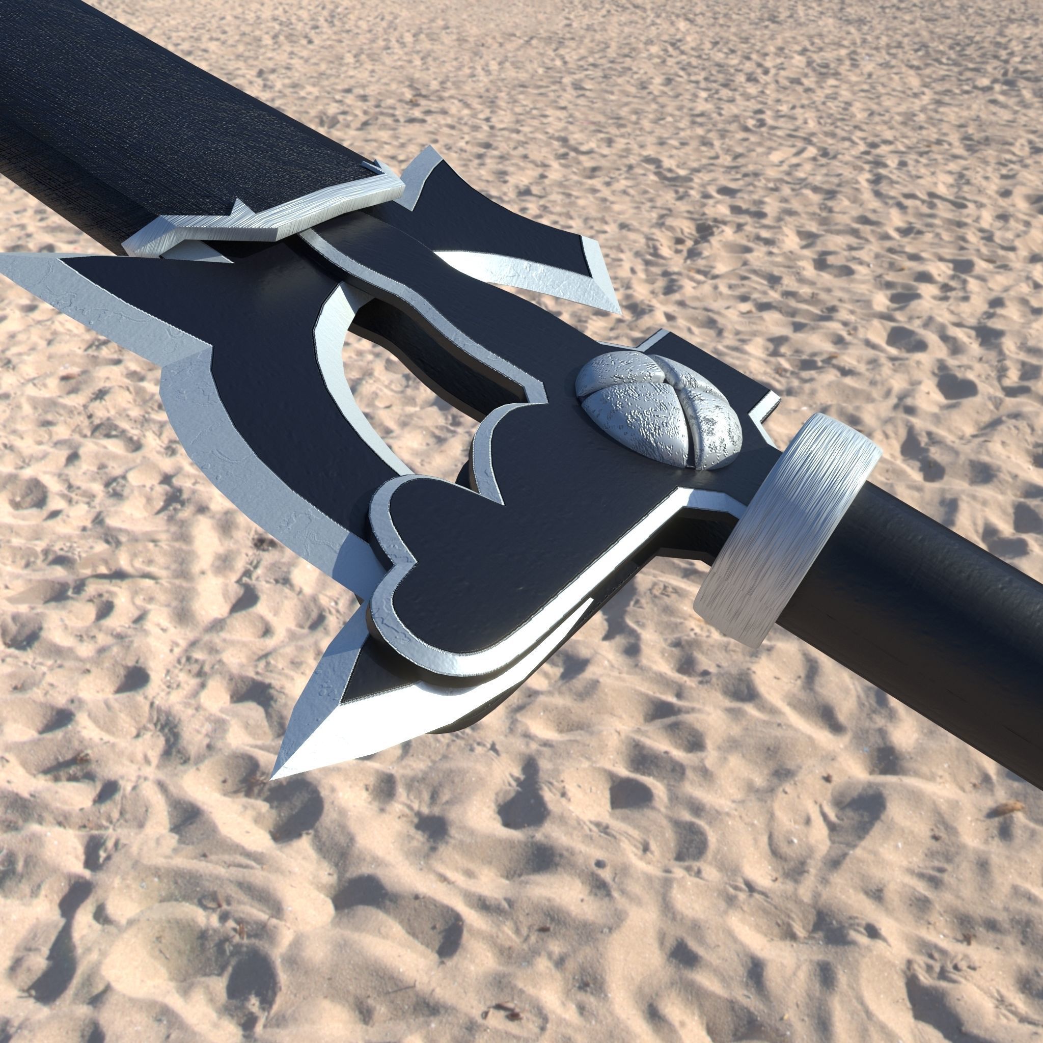3D model Kirito Elucidator Sword Art Online VR / AR / low-poly | CGTrader