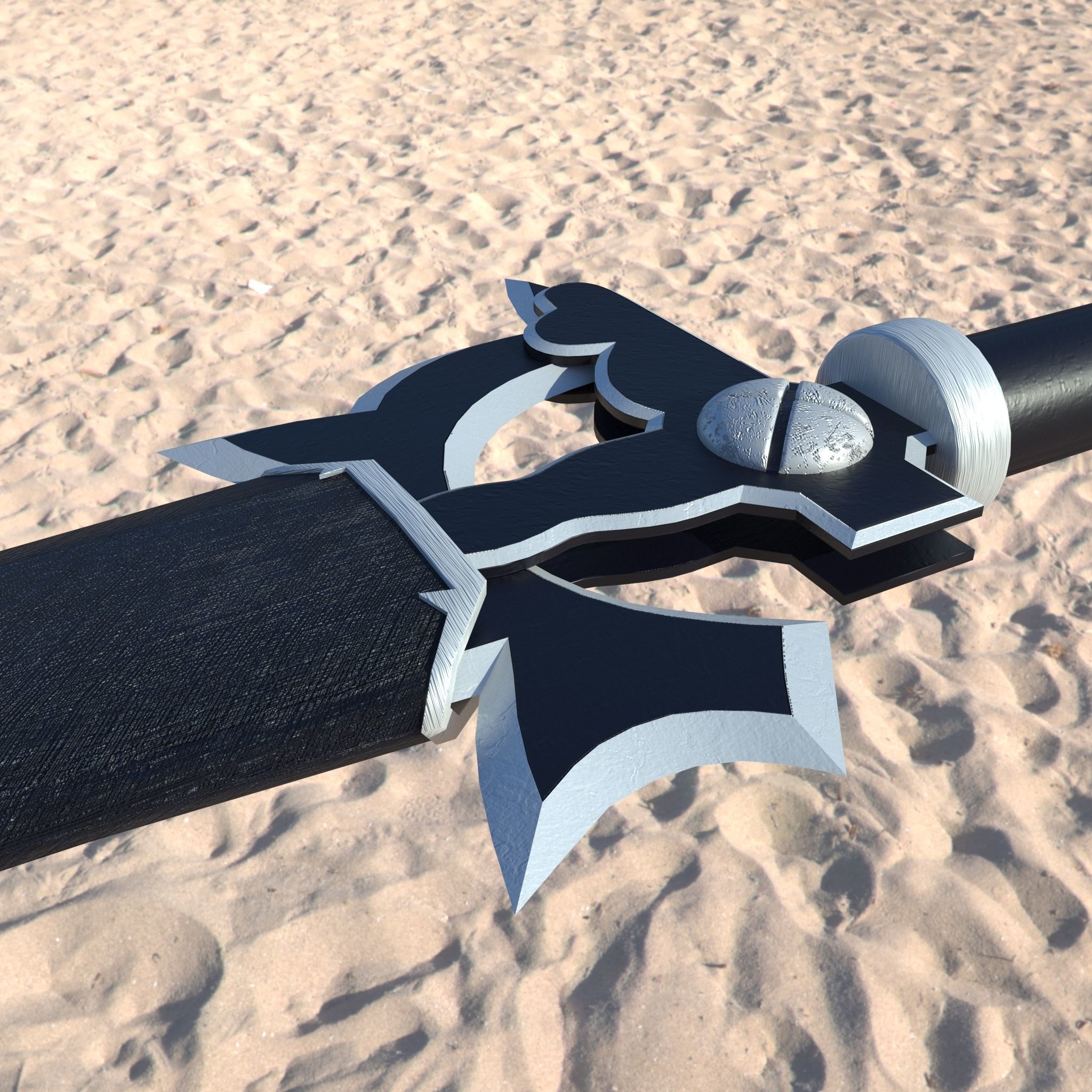 3D model Kirito Elucidator Sword Art Online VR / AR / low-poly | CGTrader