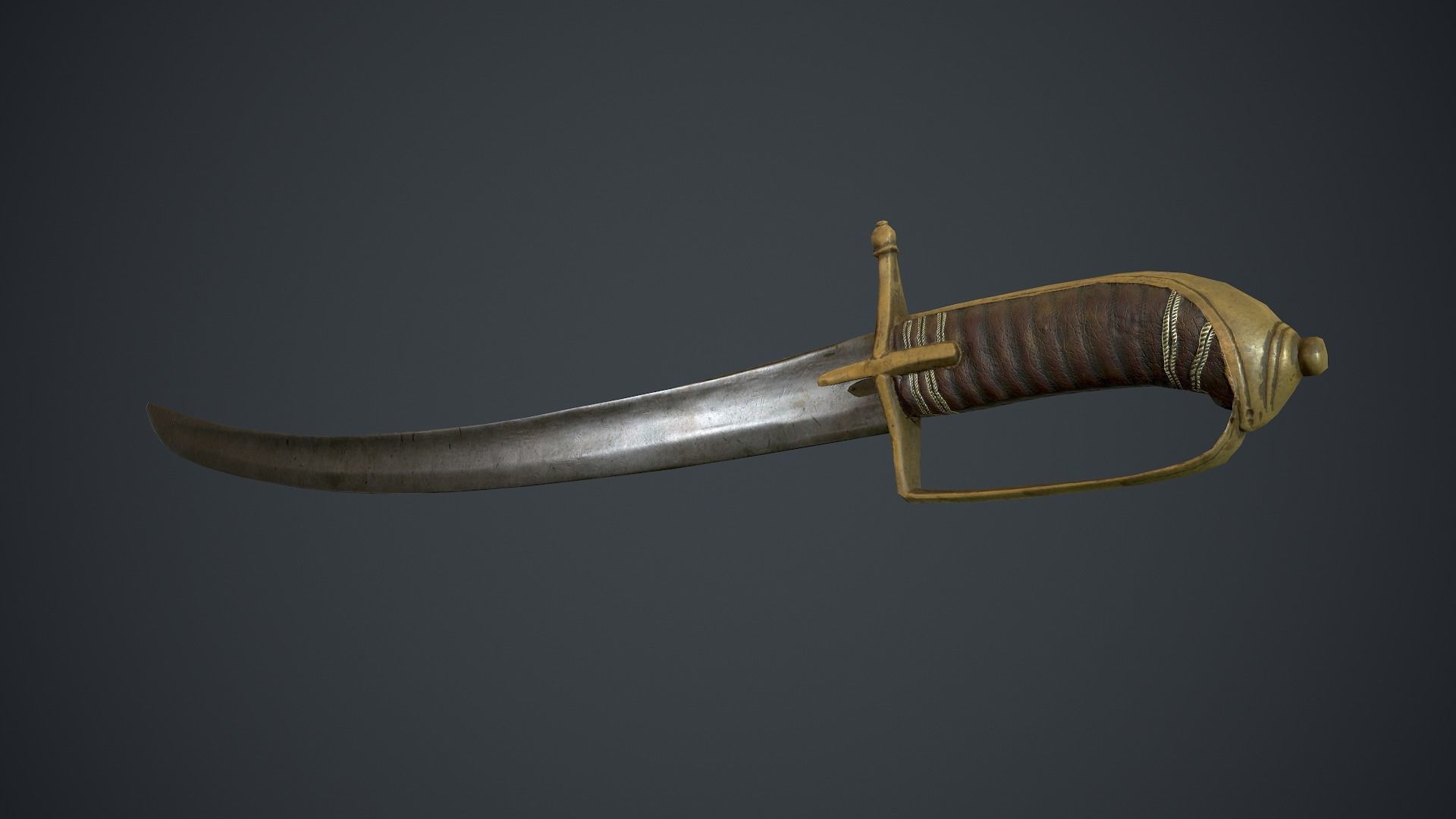 3D model Saber Museum exhibit VR / AR / low-poly | CGTrader