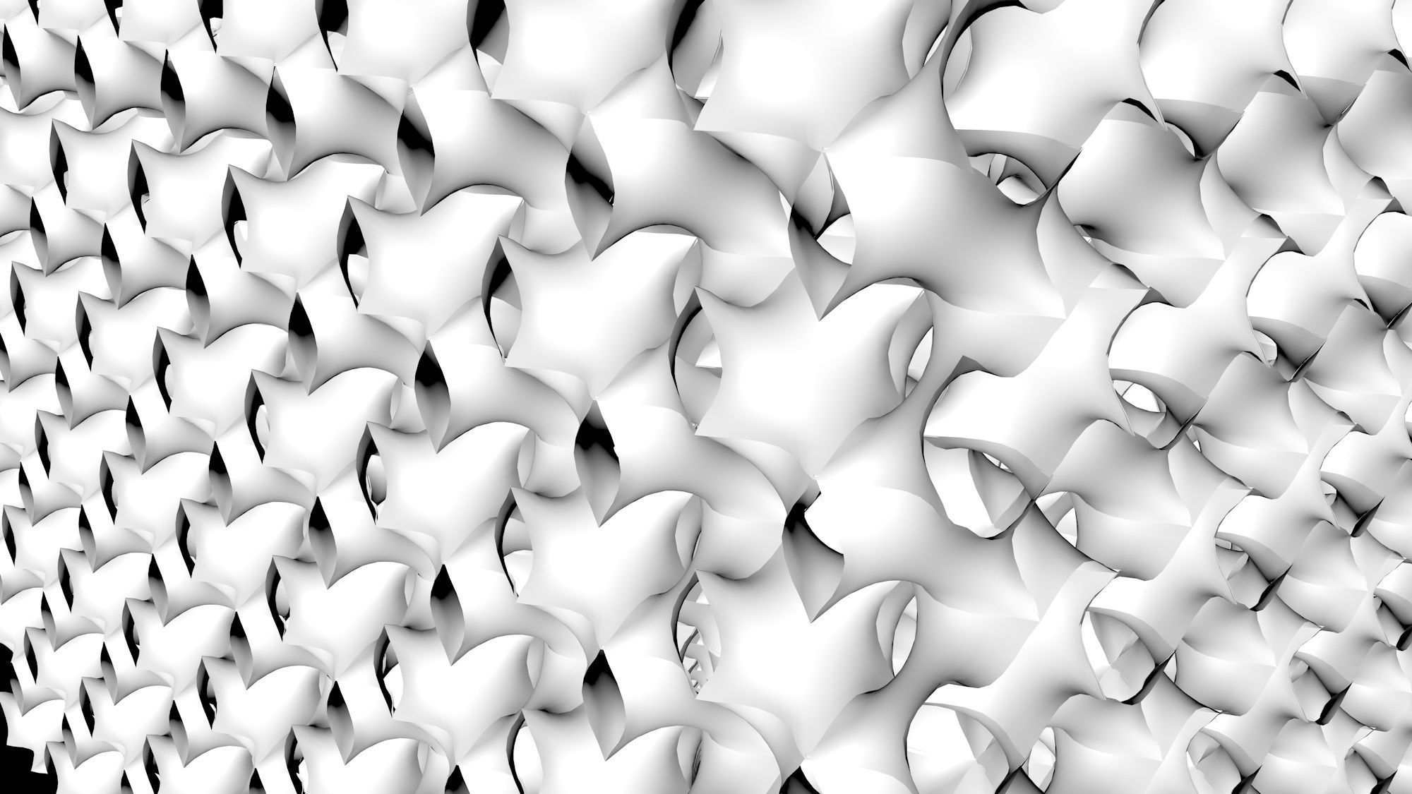 Gyroid cube 3D model 3D printable | CGTrader