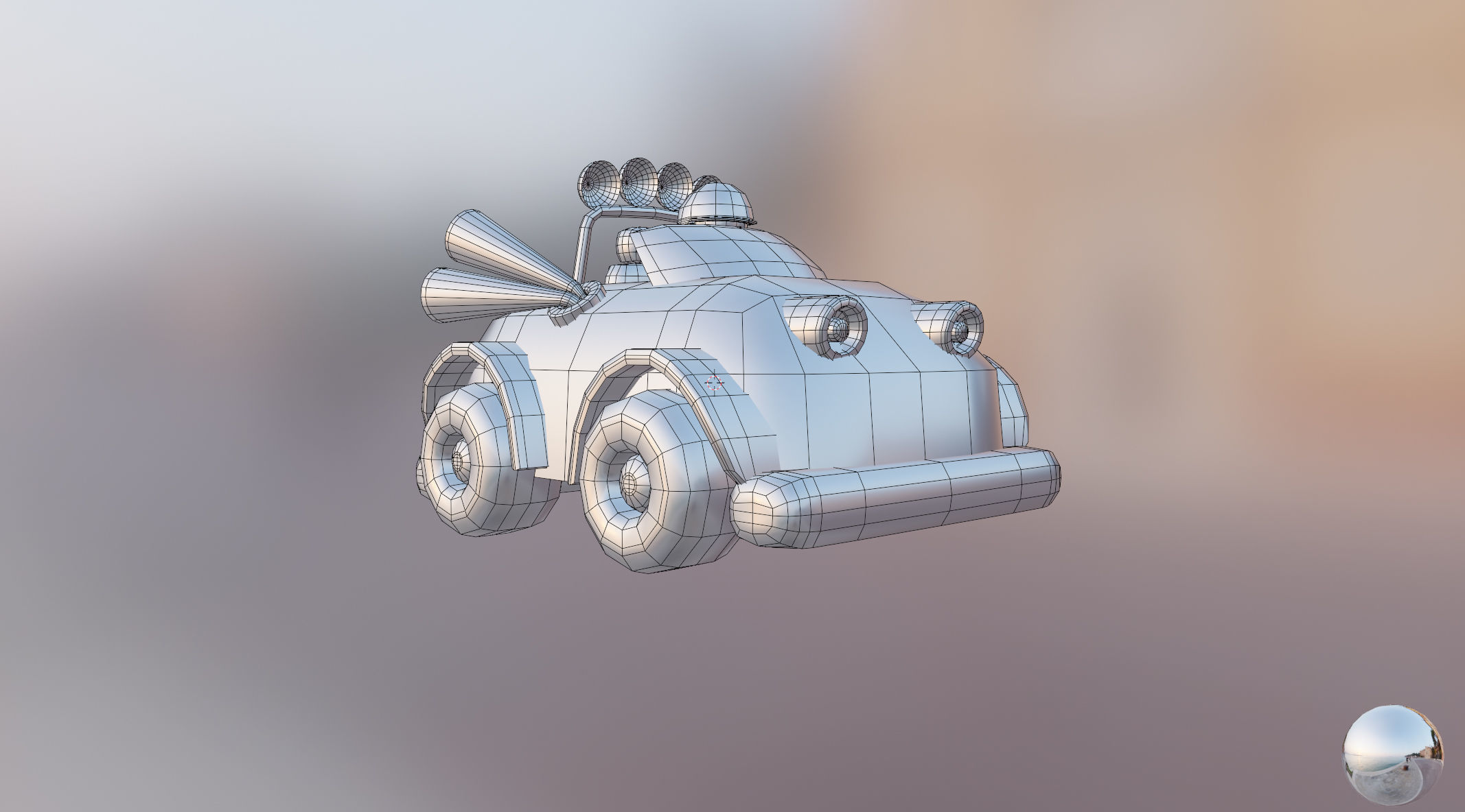 3D model Baggy Car VR / AR / low-poly | CGTrader