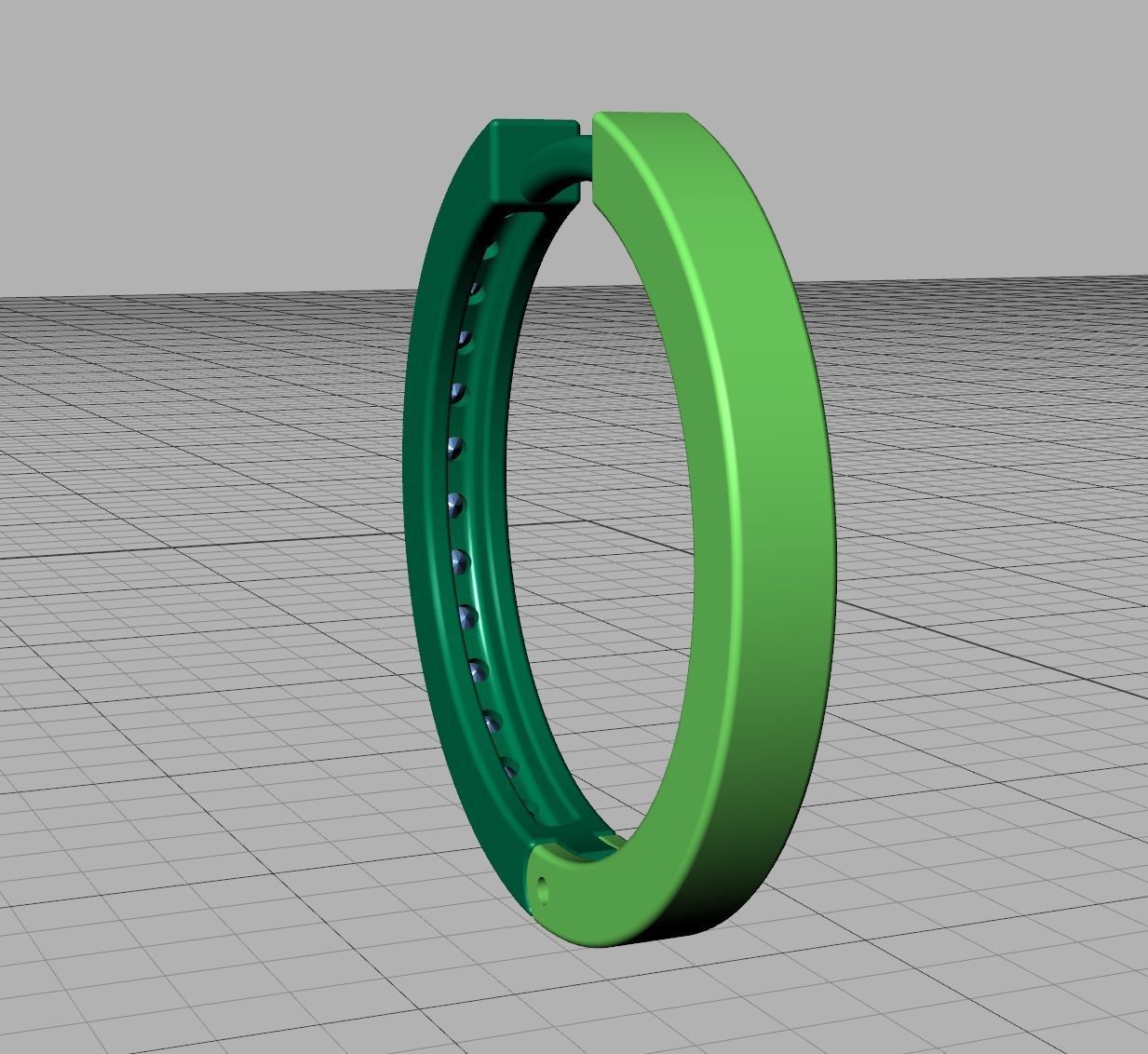 Hoop Earrings 20mm 3dmodel printable 3D model 3D printable | CGTrader