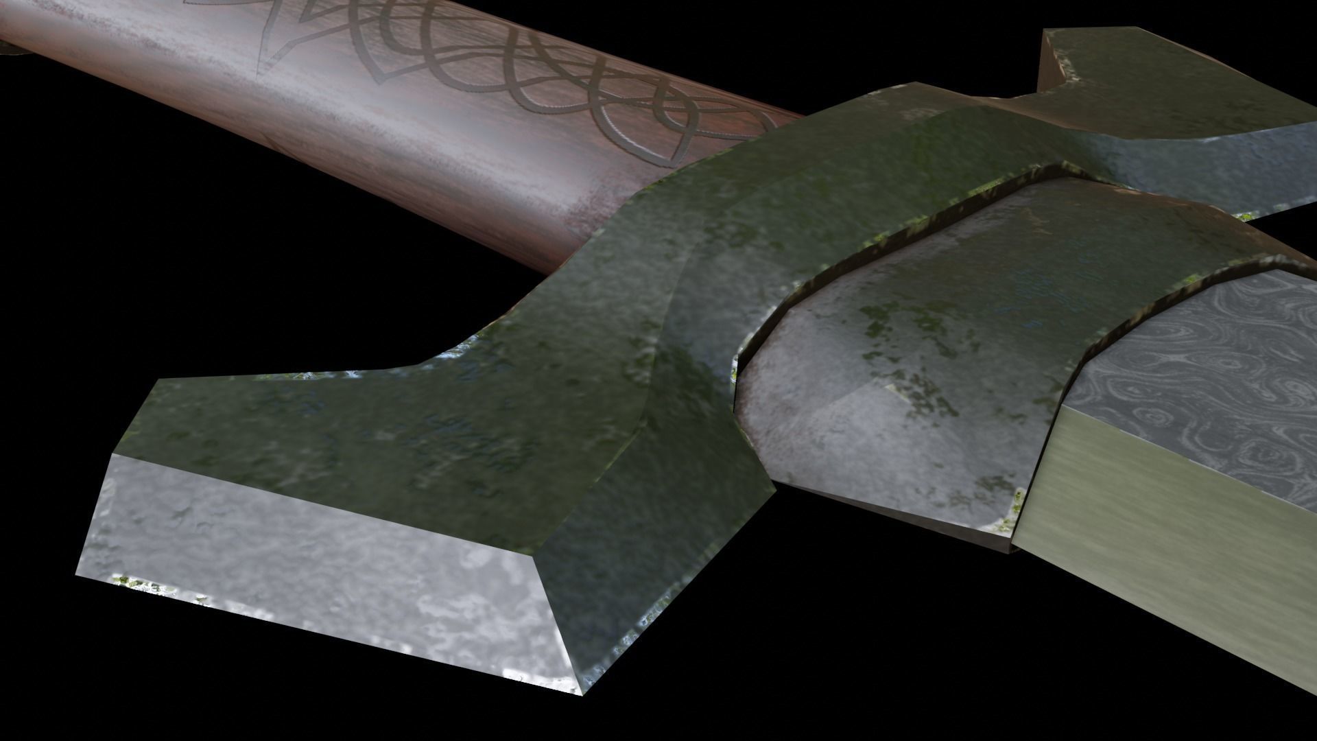 3D model Dagger Saw VR / AR / low-poly | CGTrader