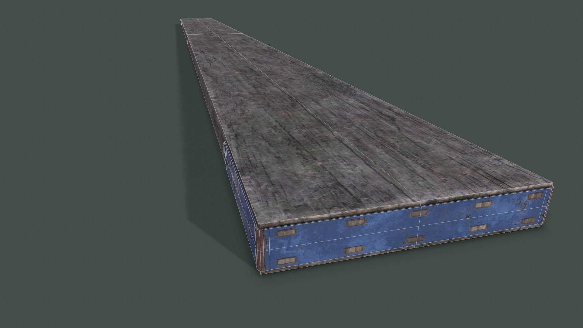 3D model Scaffolding Board VR / AR / low-poly | CGTrader