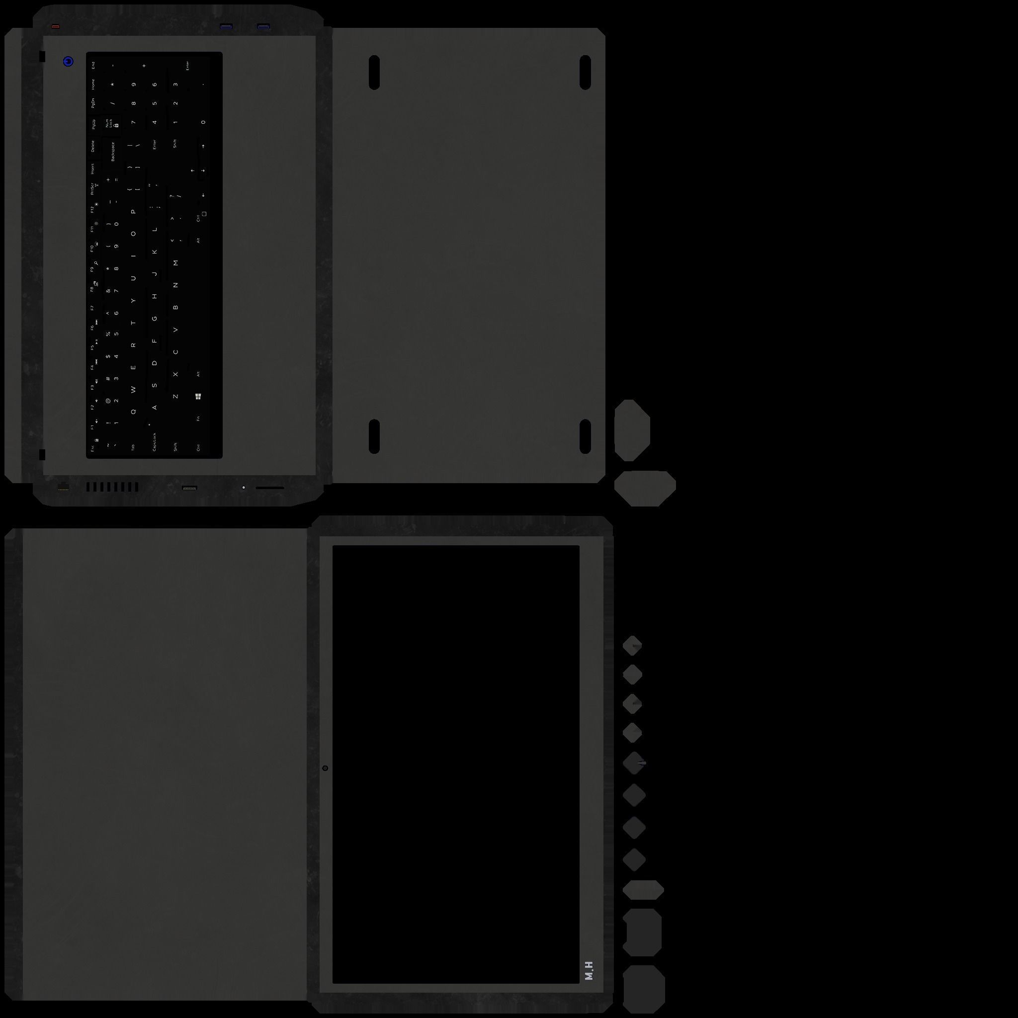 Low-poly laptop free VR / AR / low-poly 3D model | CGTrader