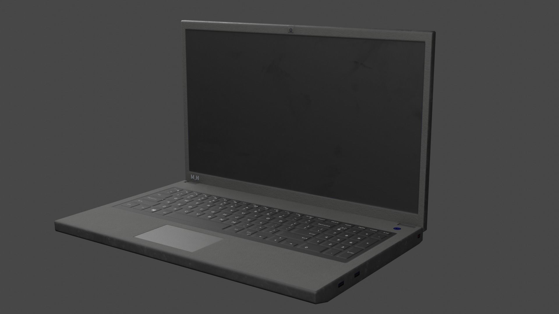 Low-poly laptop free VR / AR / low-poly 3D model | CGTrader