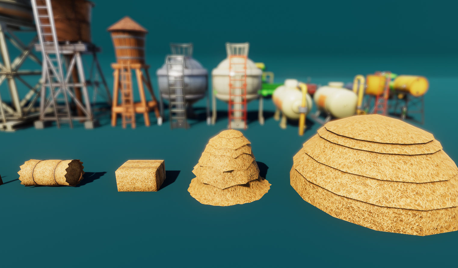 3D model Farm Tools and Supplies Stylized VR / AR / low-poly | CGTrader