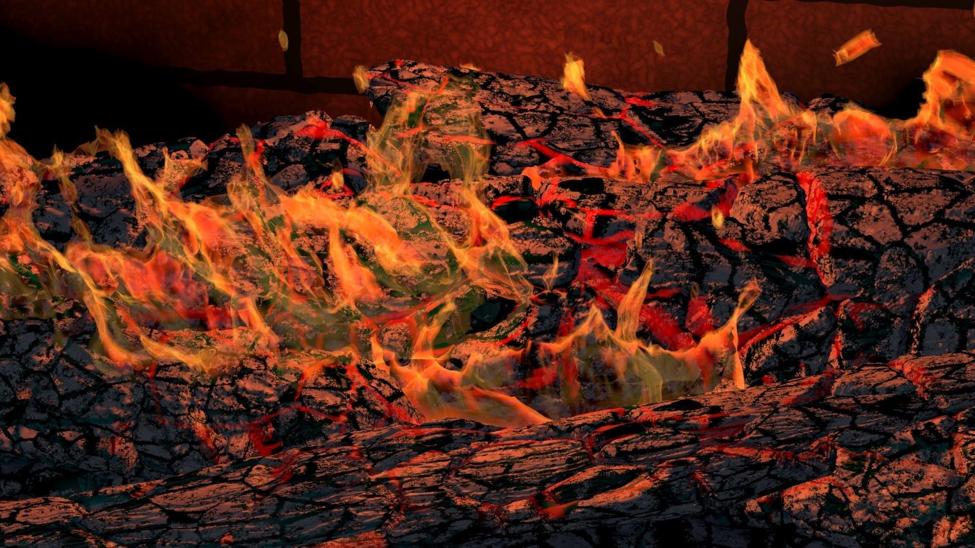 3d Fire animations 3D model animated | CGTrader