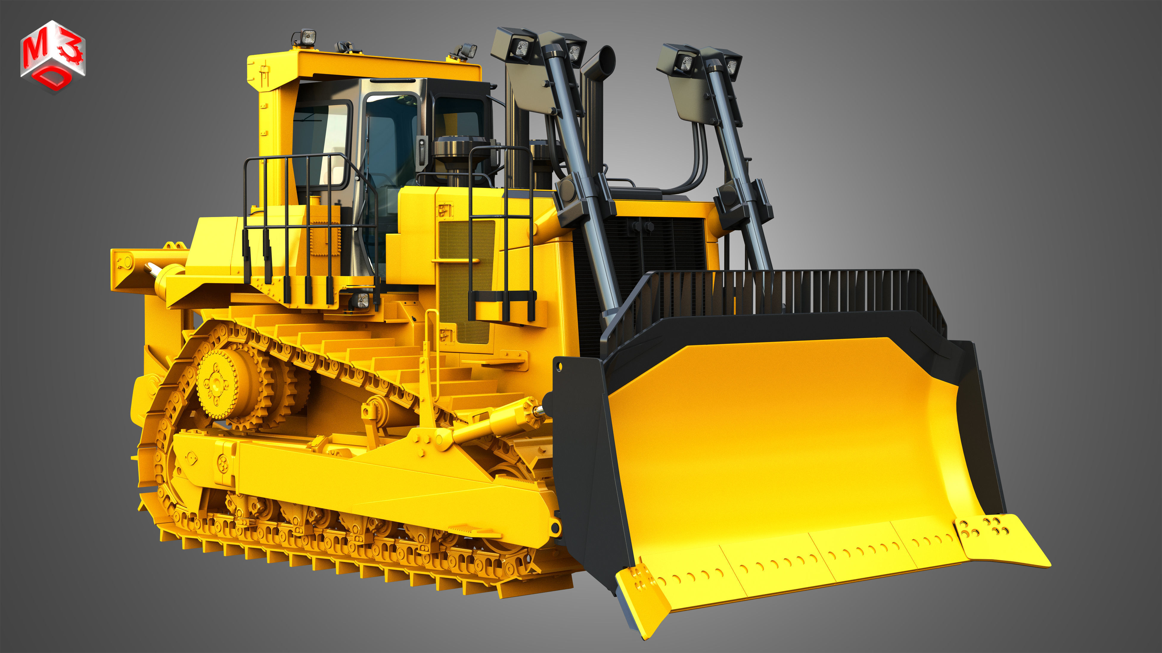 D10T2 - Dozer 3D model | CGTrader