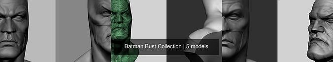 Batman Bust Collection | CGTrader