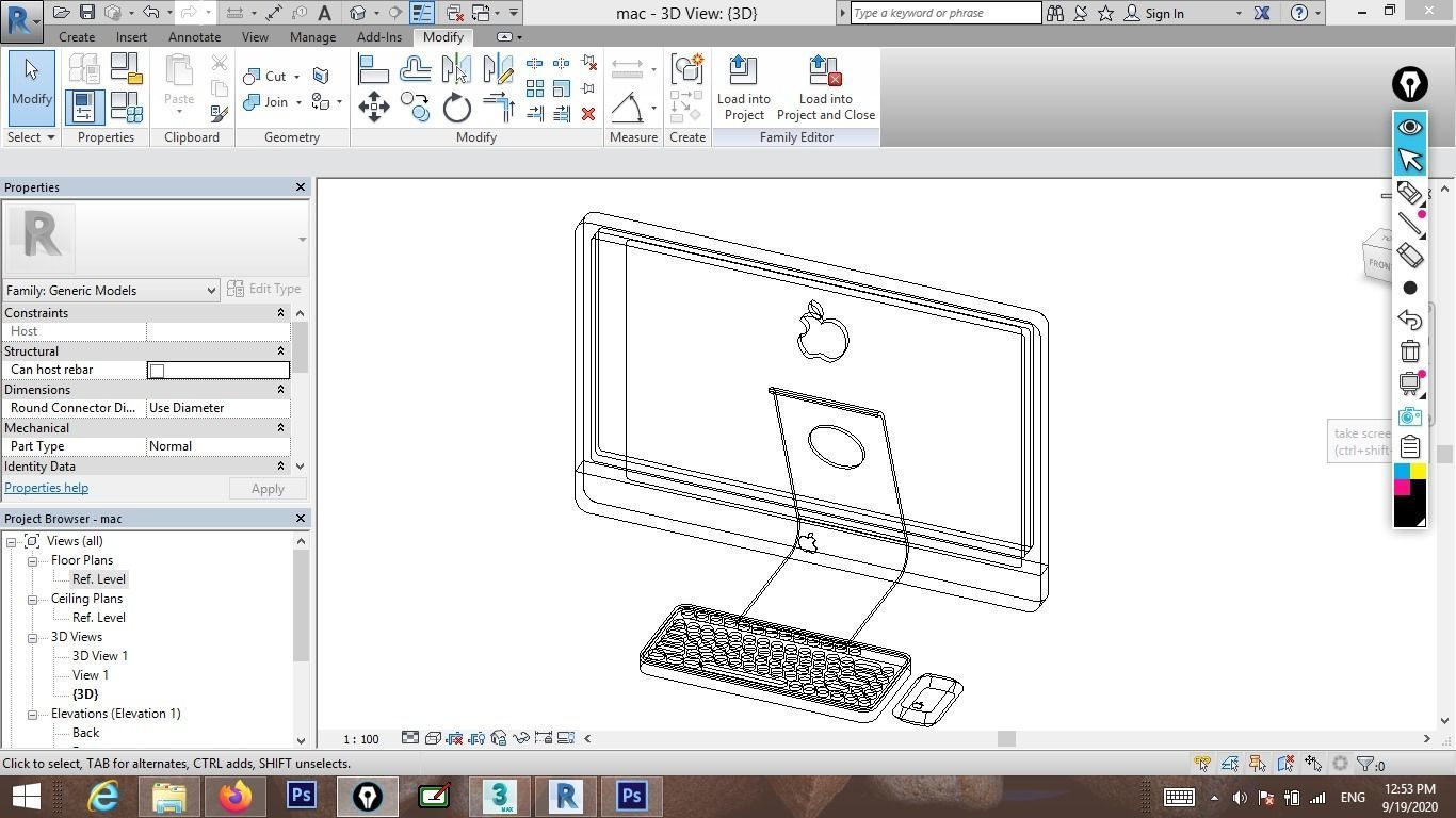 Apple computer and pc family for revit 2027 3D model | CGTrader