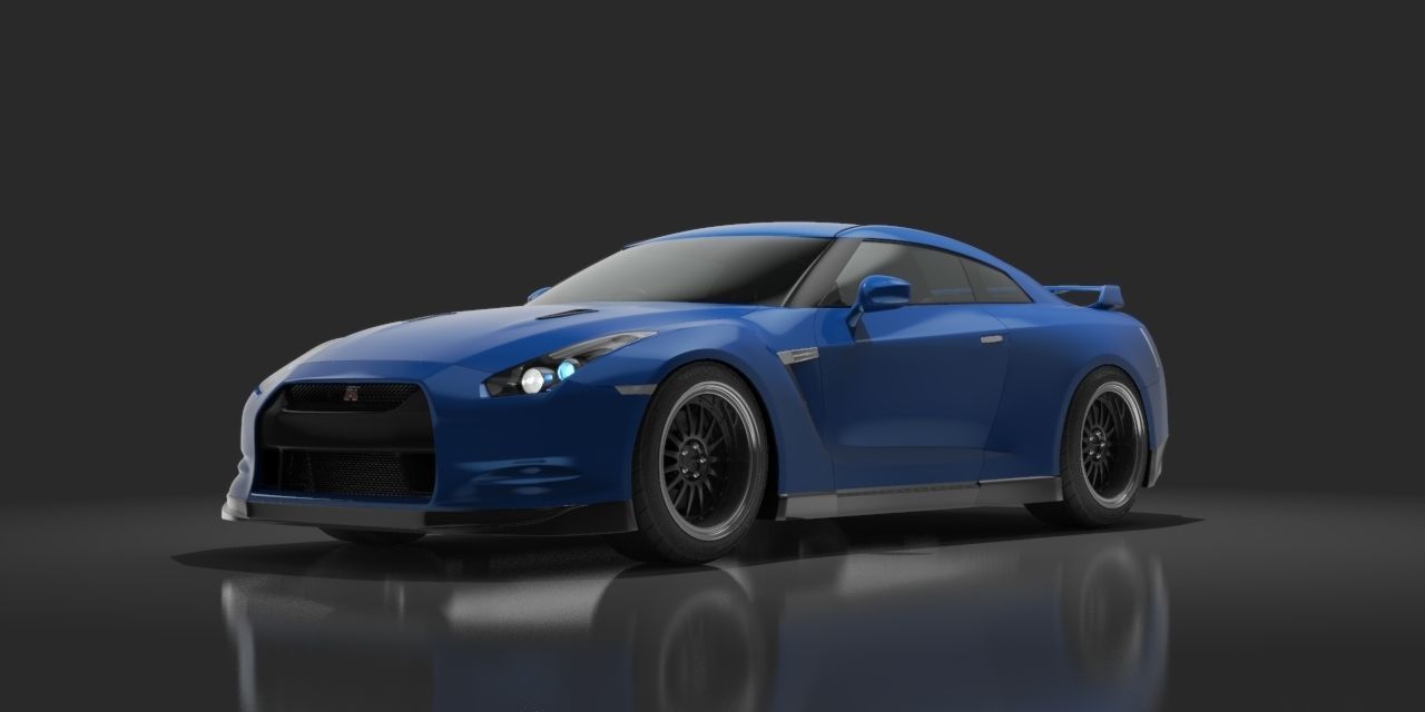 Nissan GTR R35 2012 3D model | CGTrader
