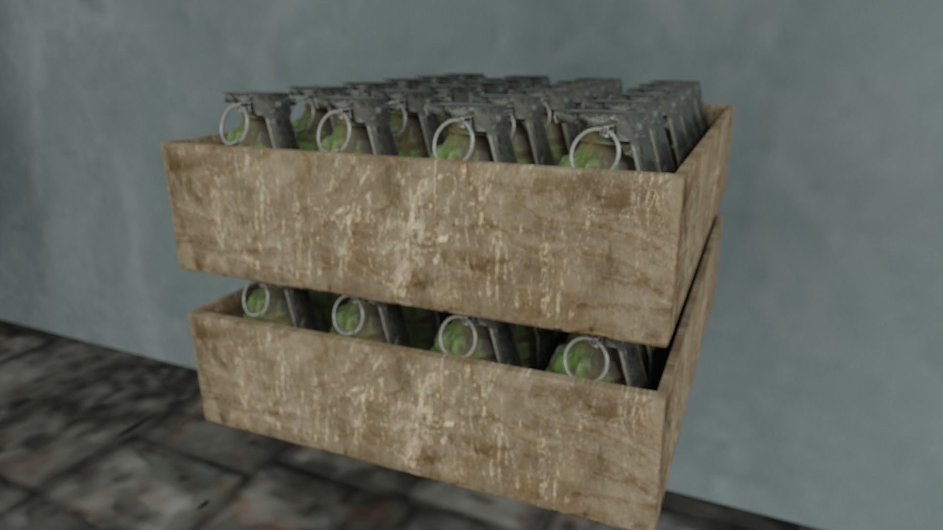 Weapons locker 3D model | CGTrader