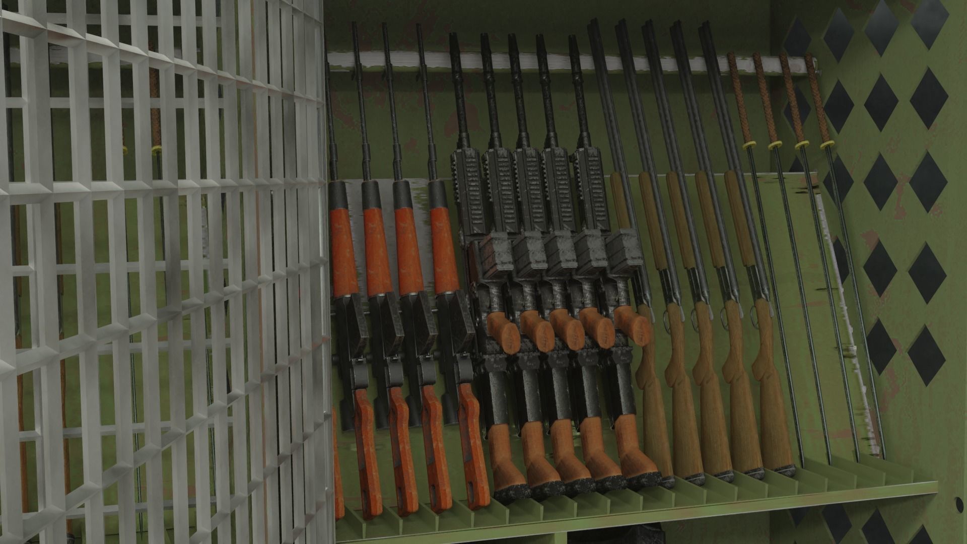 Weapons locker 3D model | CGTrader