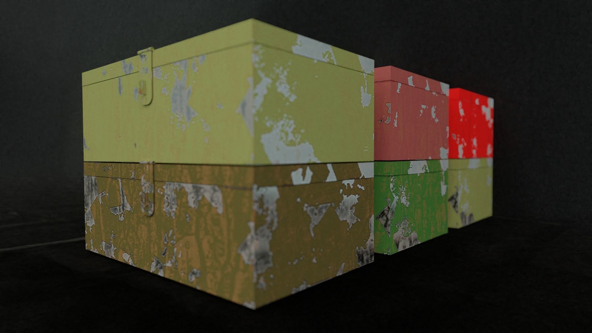 Weapons locker 3D model | CGTrader