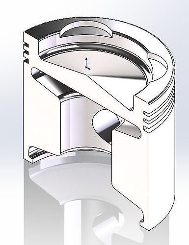 Piston Head 3D model 3D printable | CGTrader