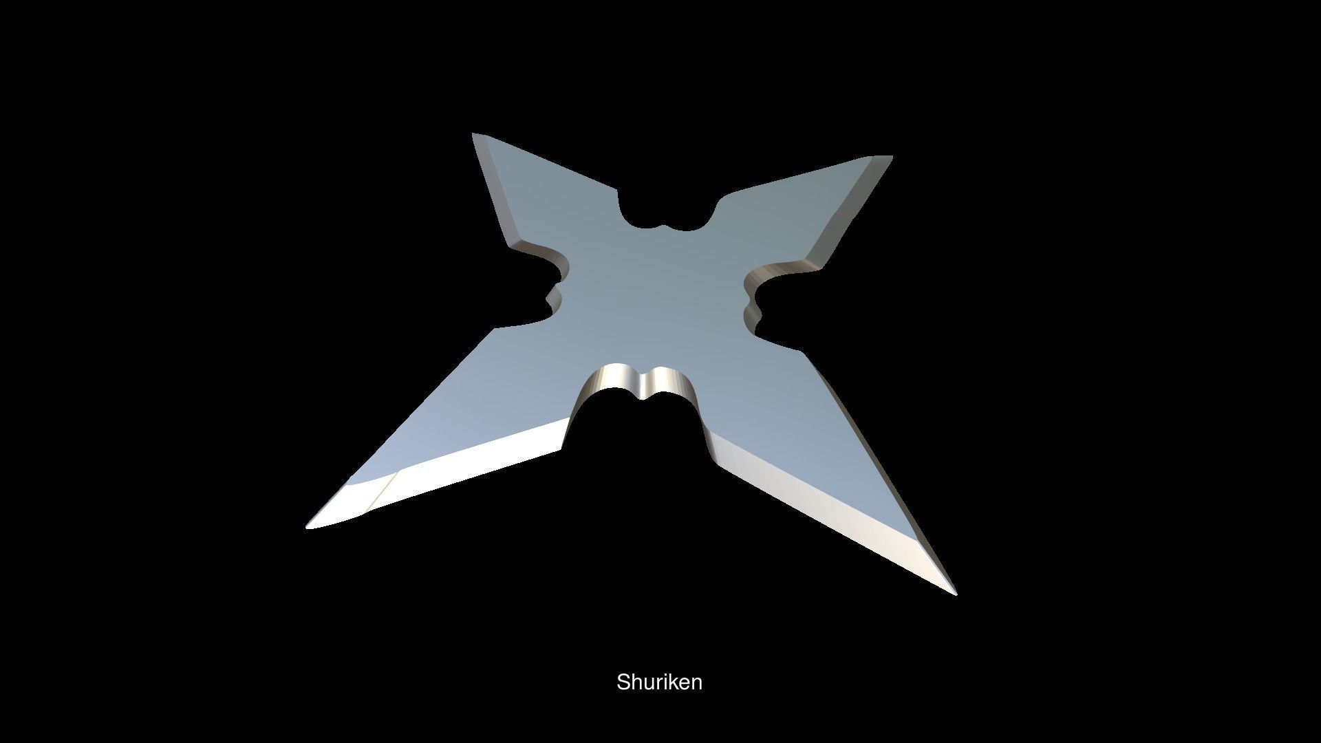 Set of 6 shurikens ready to print 3D Model Collection | CGTrader