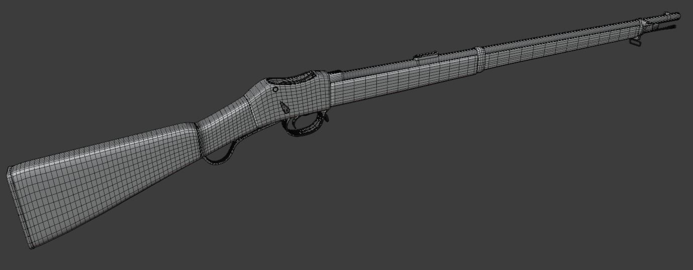 3D model Martini Henry rifle VR / AR / low-poly | CGTrader