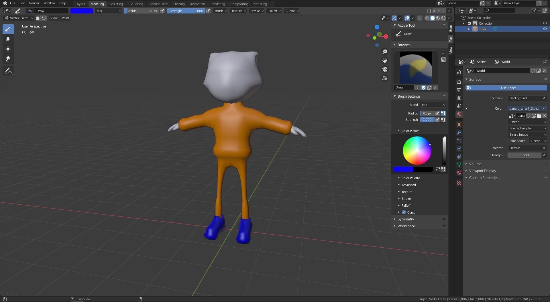 Low Poly Stylish Animal - Wildcat Pack free VR / AR / low-poly 3D model ...