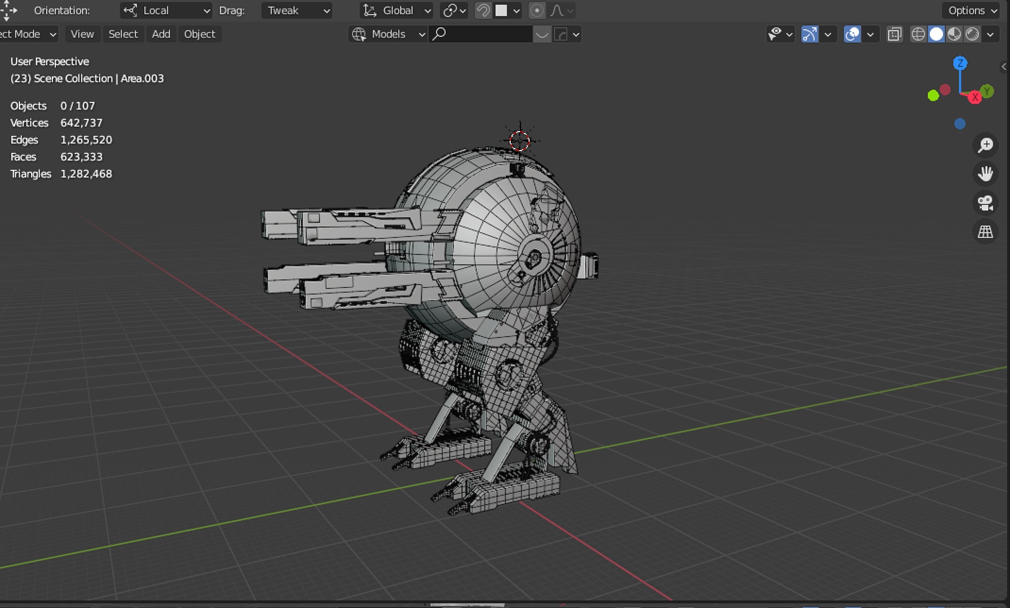 Mech 27 free 3D model | CGTrader