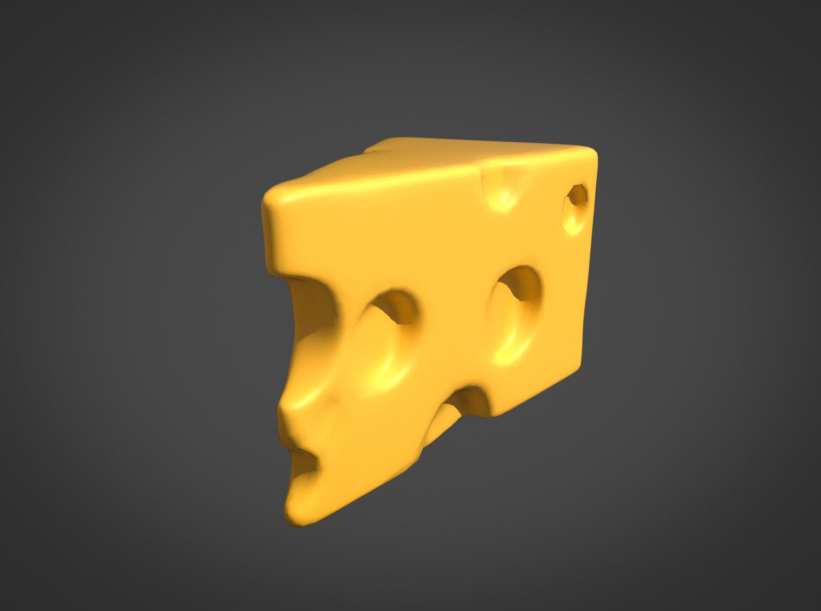 3D model Cheese VR / AR / low-poly | CGTrader